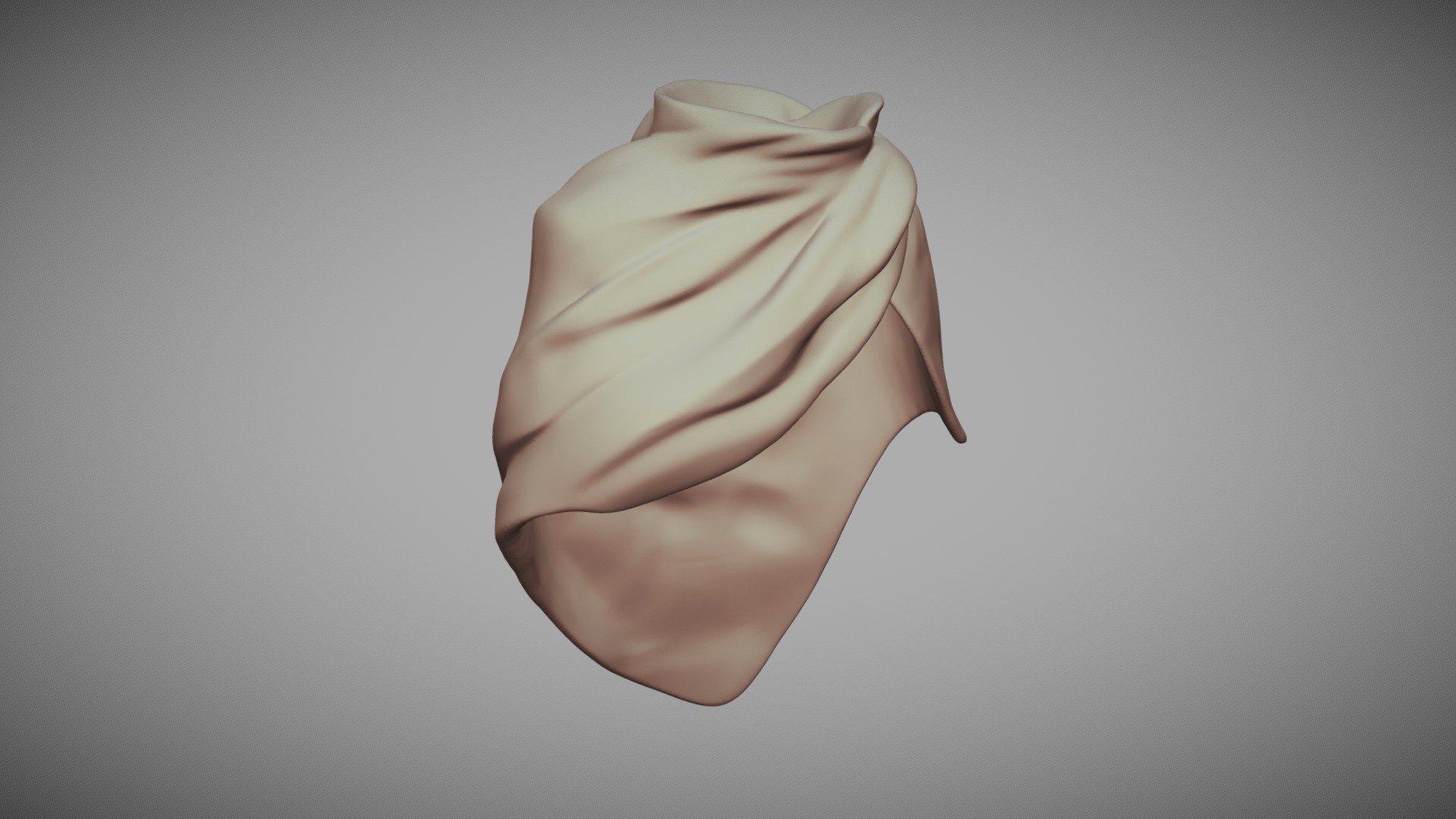 Scarf for 3d Printable Character 29 - Buy Royalty Free 3D model by ...