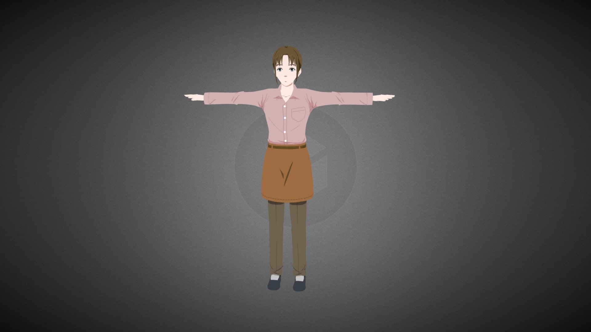woman people - Buy Royalty Free 3D model by tingting_er [b4b0c2c ...