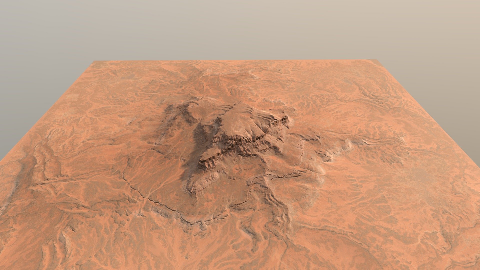Desert Plateau Version 8 - Buy Royalty Free 3D model by Desertsage ...