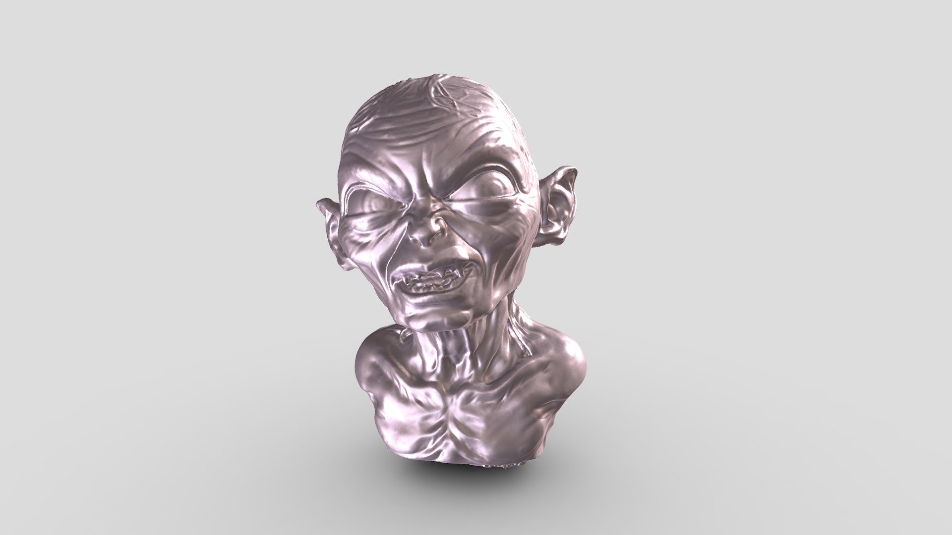 Gollum - Download Free 3D model by Diana Liu (@Diana123456) [b4b395b ...