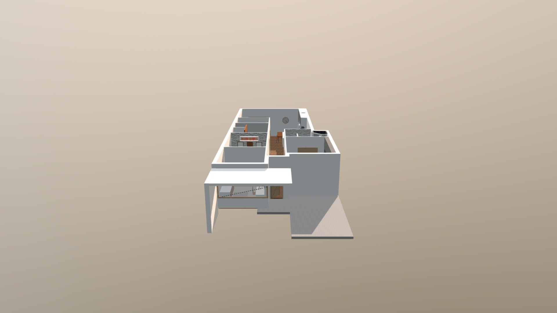 Final Copy Of House Layout - 3D model by archicadfam [b4b3c51] - Sketchfab