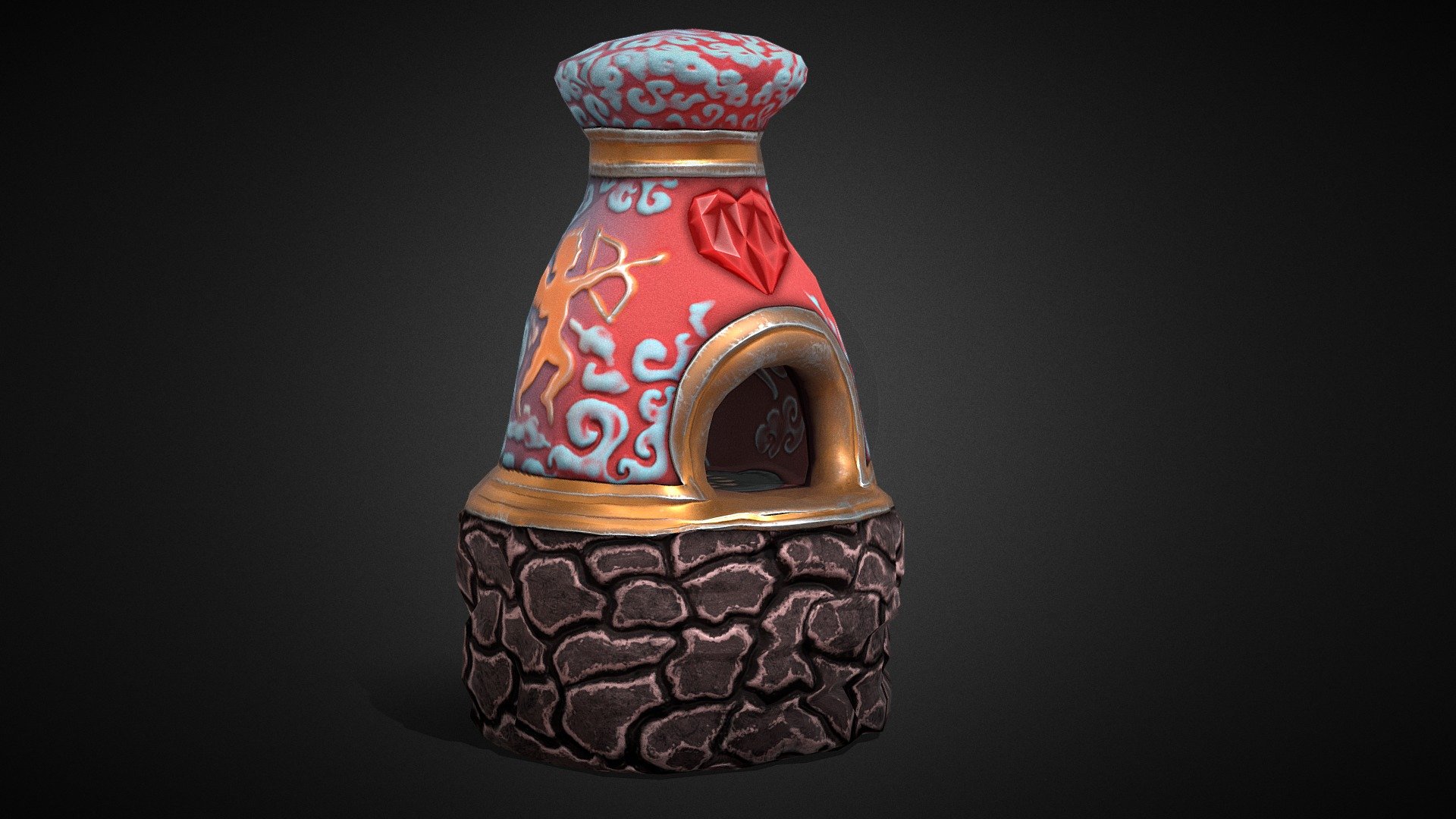 Love Furnace - 3D model by v94isaev [b4b419f] - Sketchfab