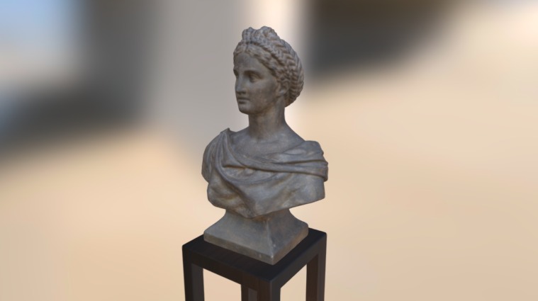 Roman Woman 3d Scan Sculpture - 3D model by EYEFLY Productions (@EyeFly ...