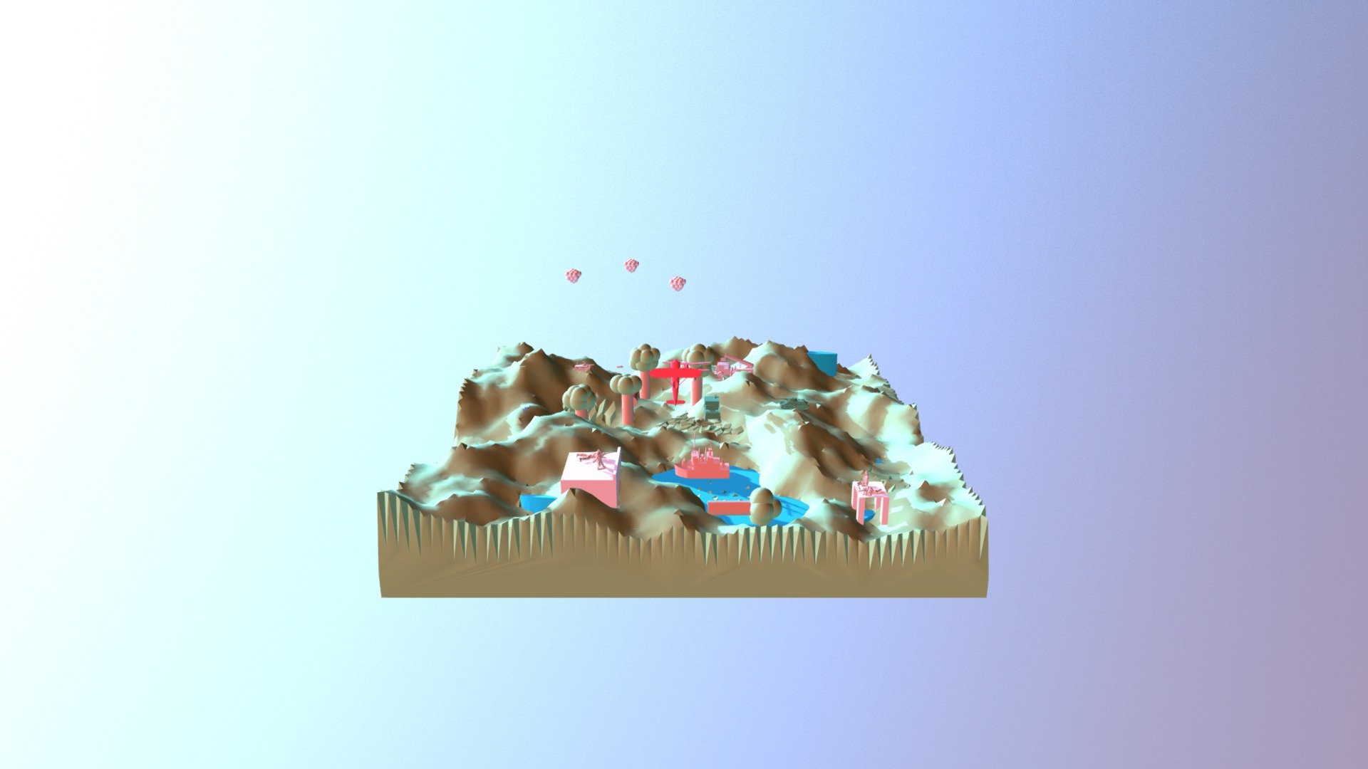 Battle Field - 3D model by taylenscherrer [b4b4a50] - Sketchfab