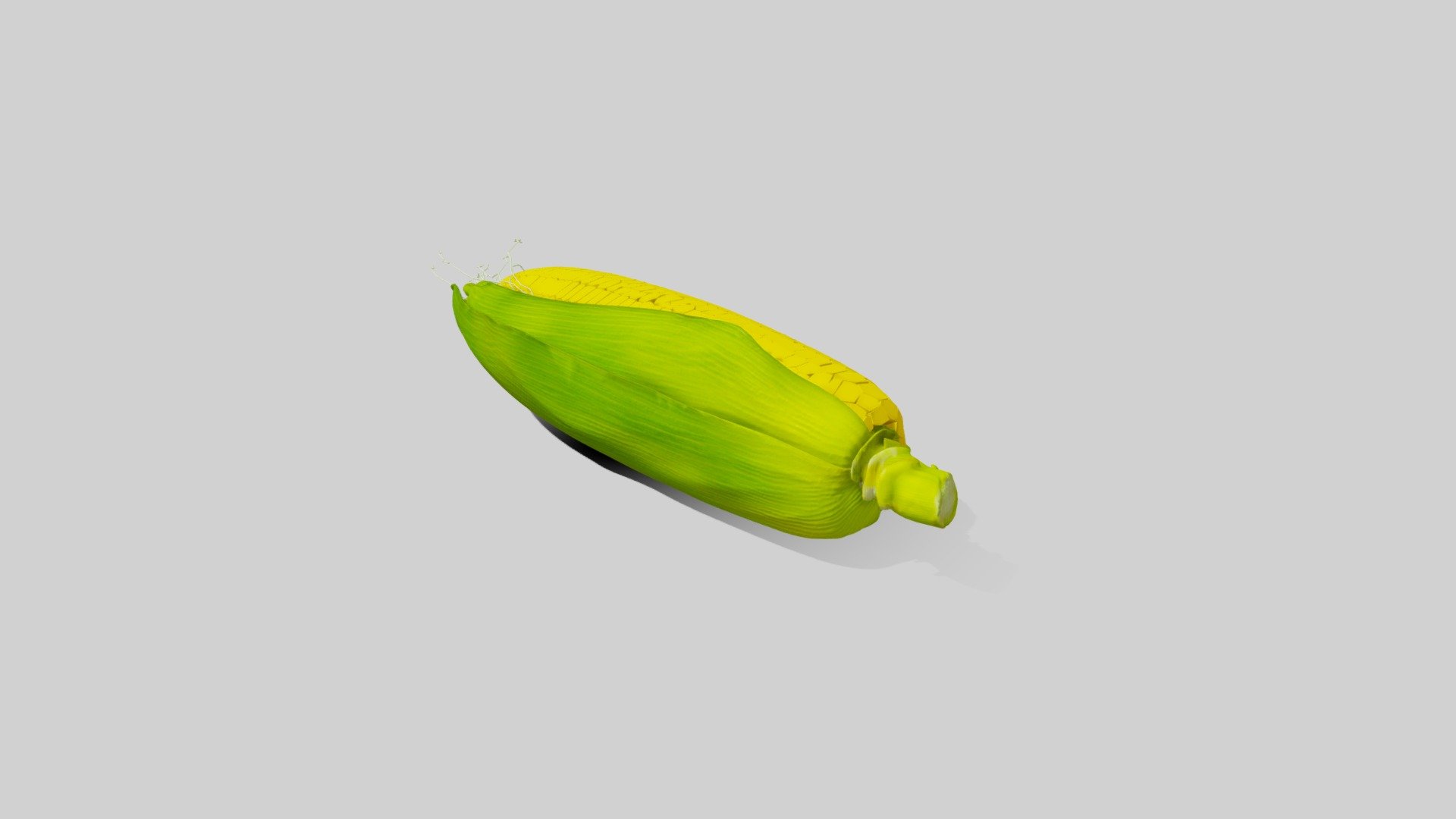 Sweet corn fruit 3D Models - 3D model by Kailash H Kanojia ...