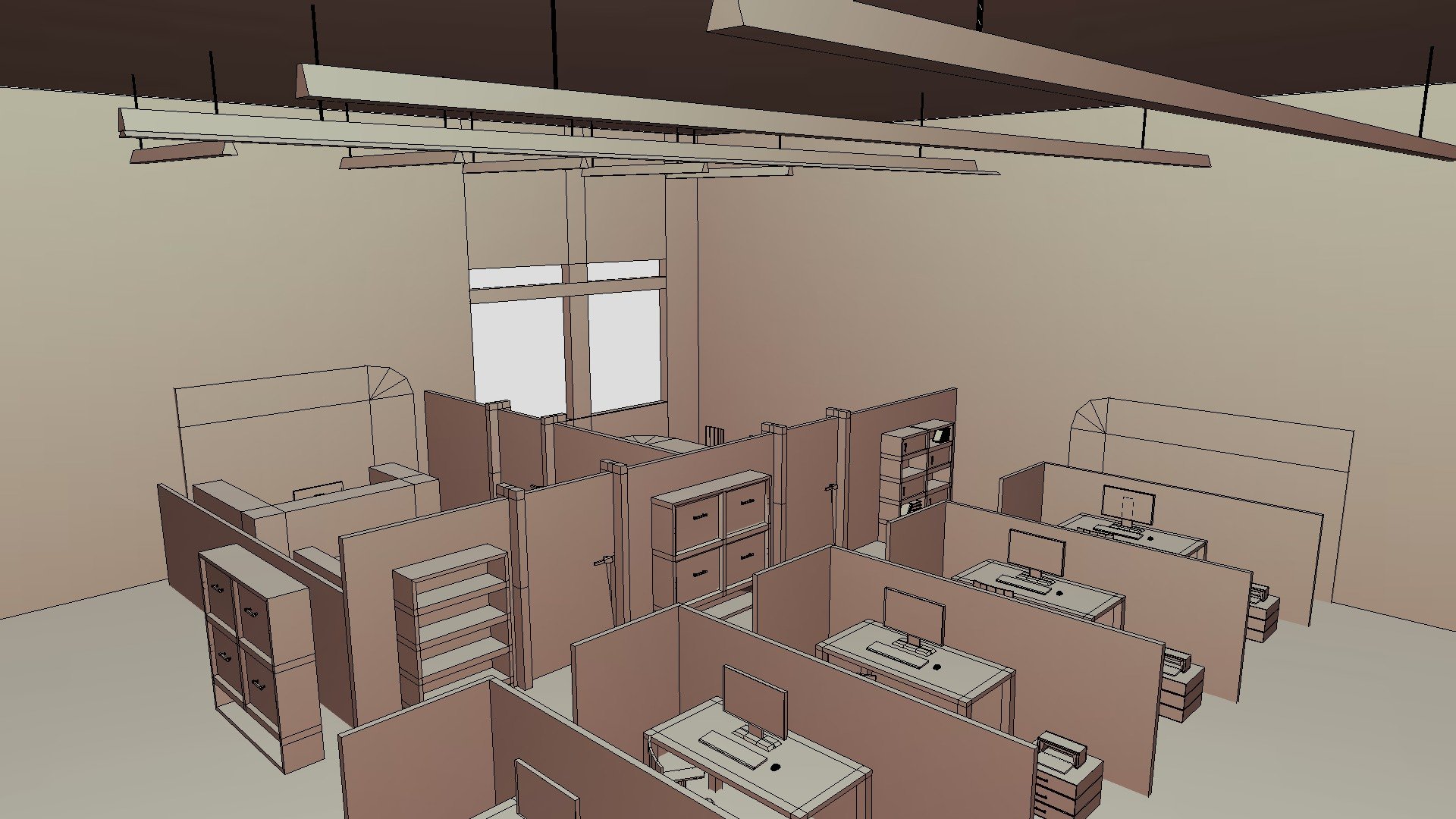 Office Interior Setup - Download Free 3D model by Praveen J (@pj94561 ...