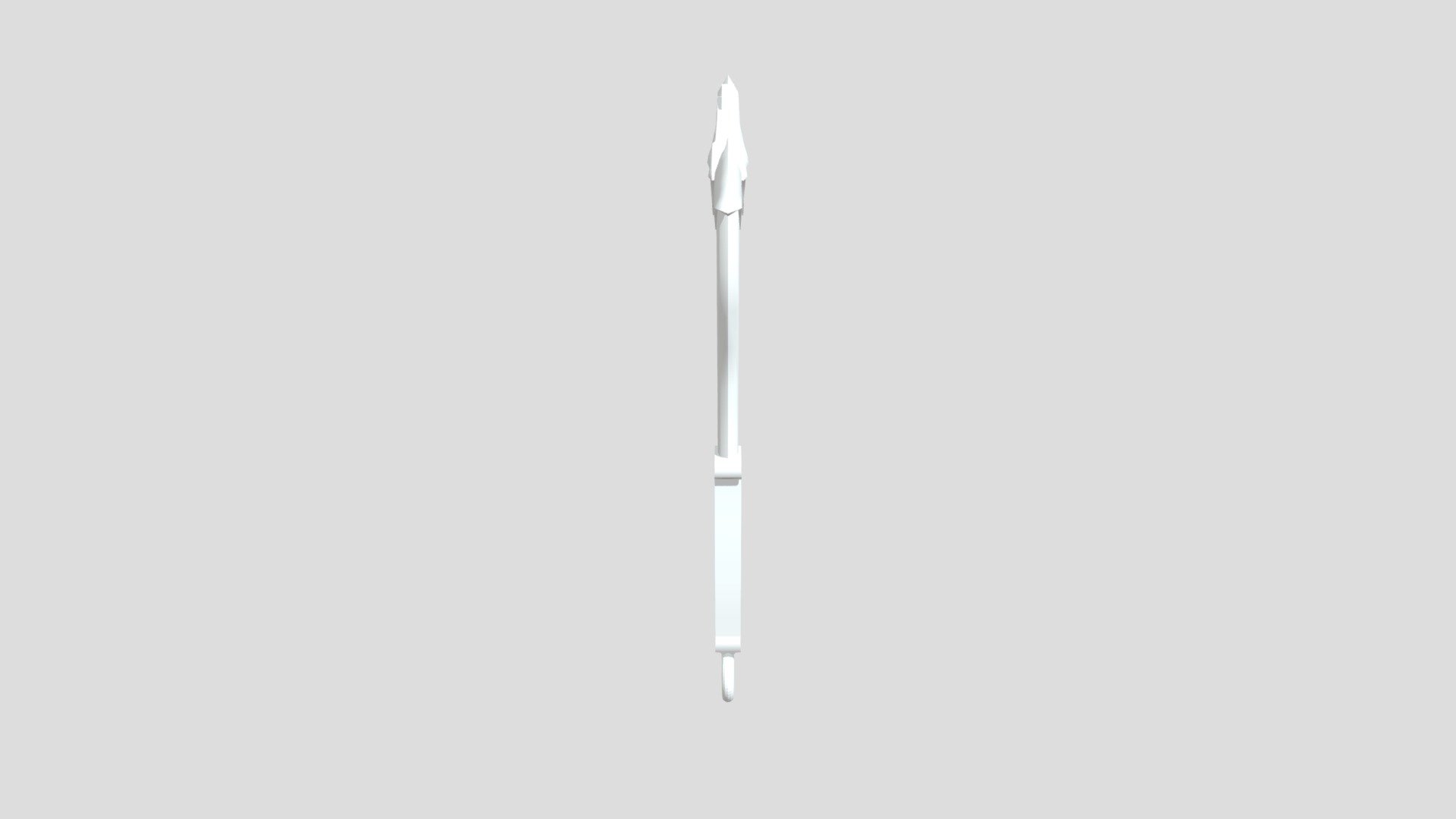 Skyrim Low Poly Dragonbone Axe - 3D model by MeliPhantom [b4b5f5f ...