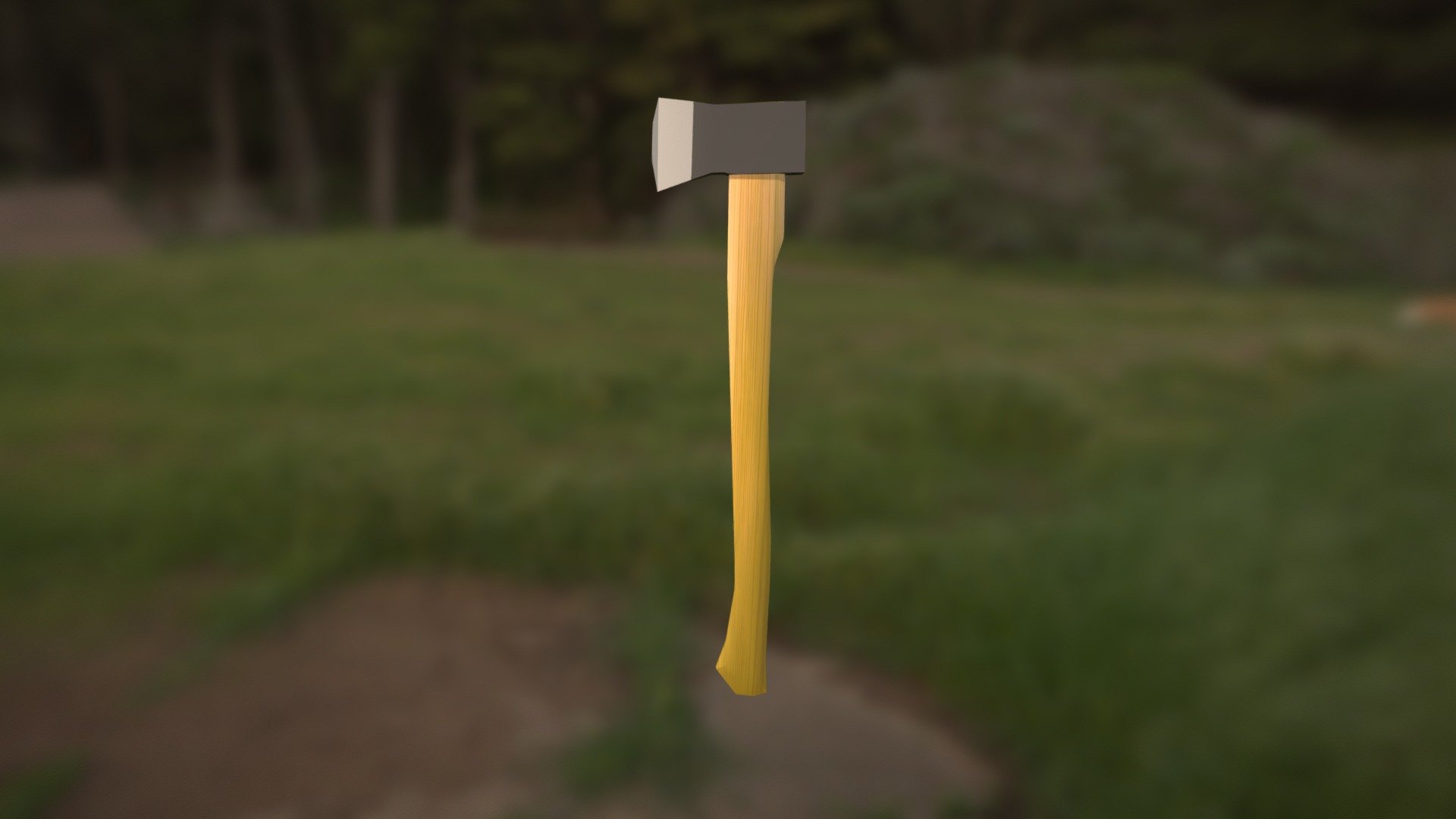 Hand Axe (low poly) - Download Free 3D model by Adventure Dude ...