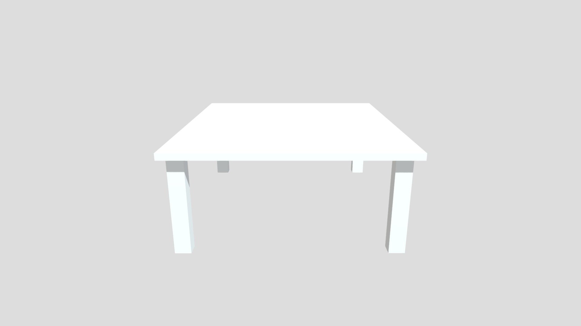 Table [ without texture ] - Download Free 3D model by amanbrar [b4b7253 ...