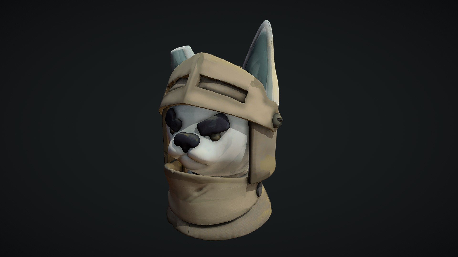 Cute Knight Bust - 3D model by deltari2 [b4b7556] - Sketchfab