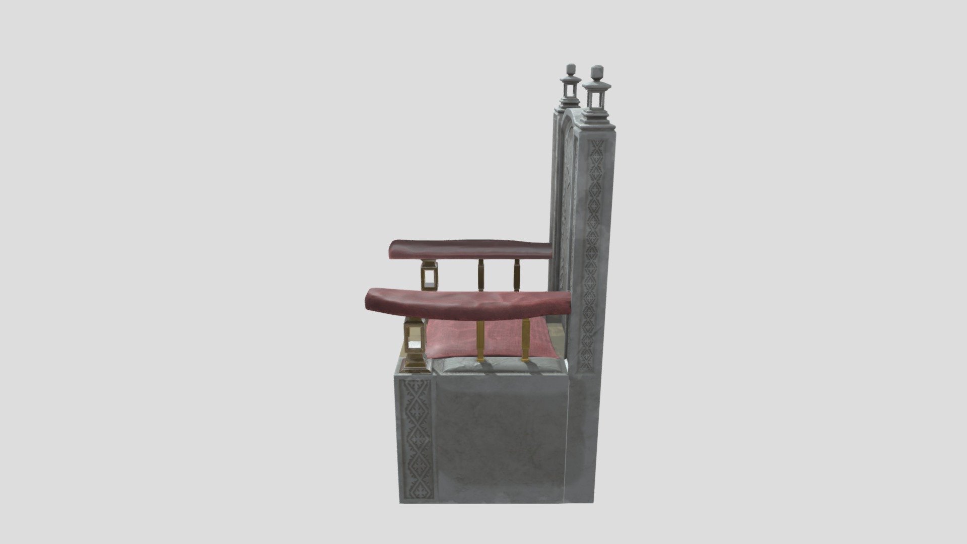 Throne - 3D model by Espion Loic (@Lousky05) [b4b7b7f] - Sketchfab