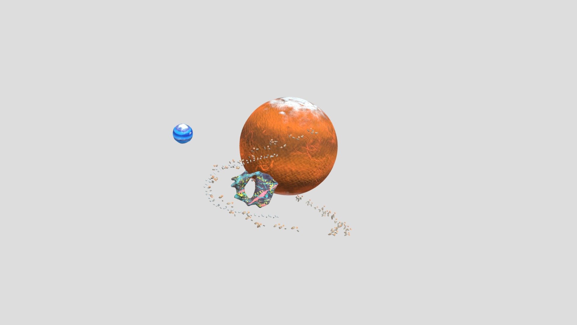 Abstract Planets - 3D model by Carmen_Cheng [b4b81d7] - Sketchfab
