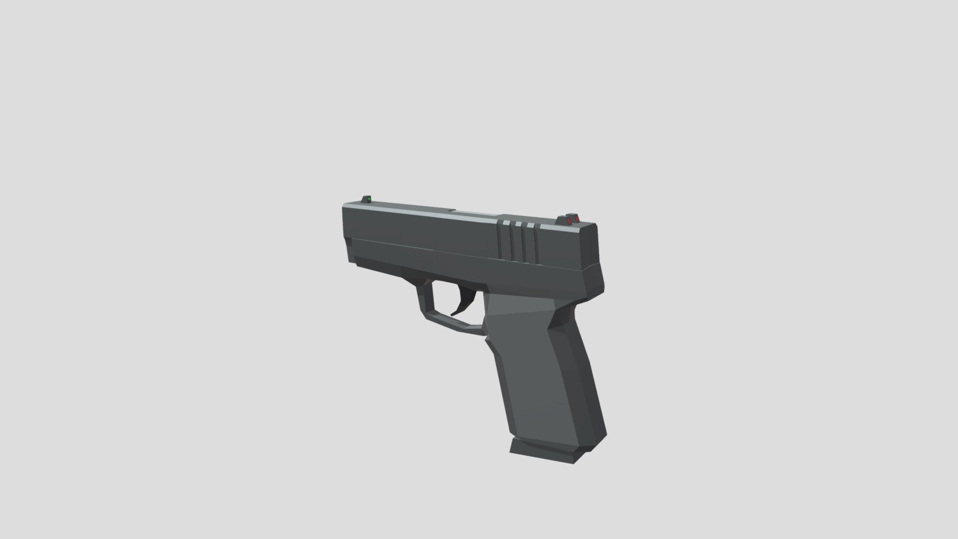 P9 Pistol - 3D model by crazykangaroo [b4b835b] - Sketchfab
