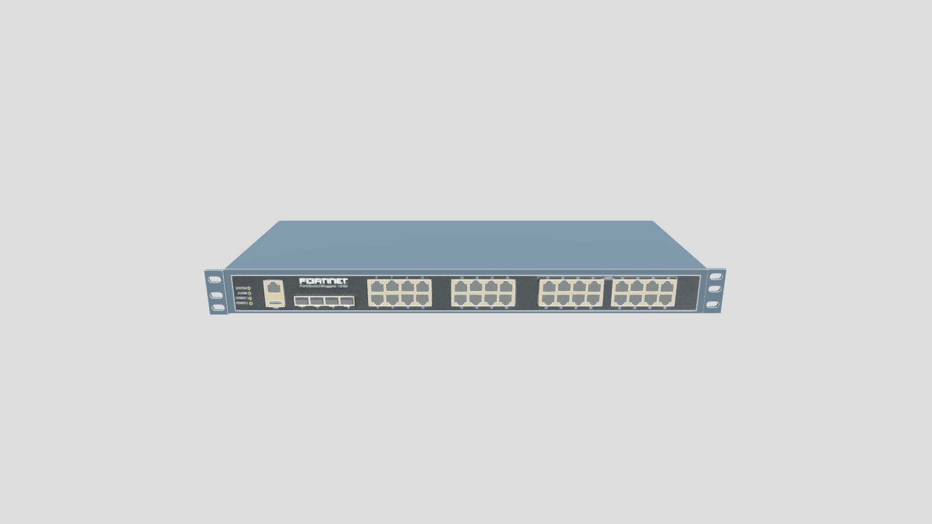 Fortinet Switch - 3D model by ed.dening [b4b90a3] - Sketchfab