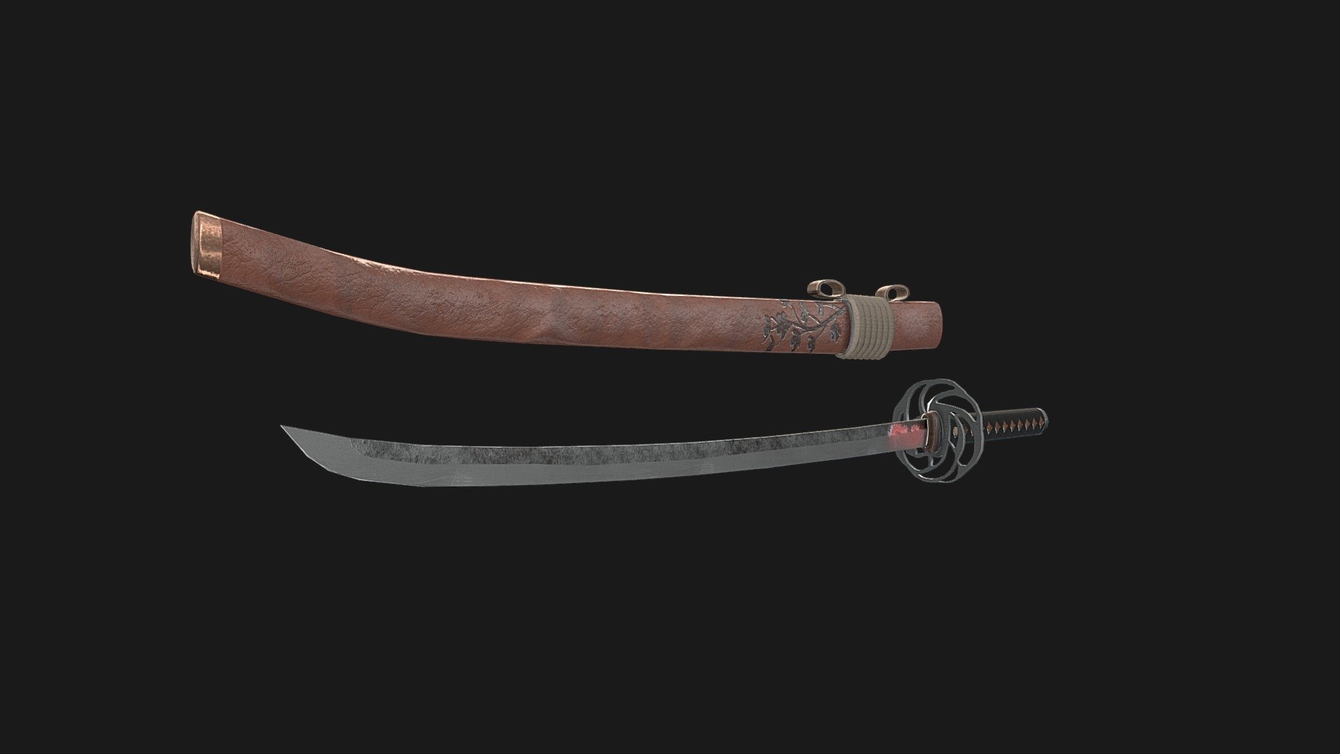 Matthew Crews Katana - 3D model by MatthewCrews [b4b910a] - Sketchfab