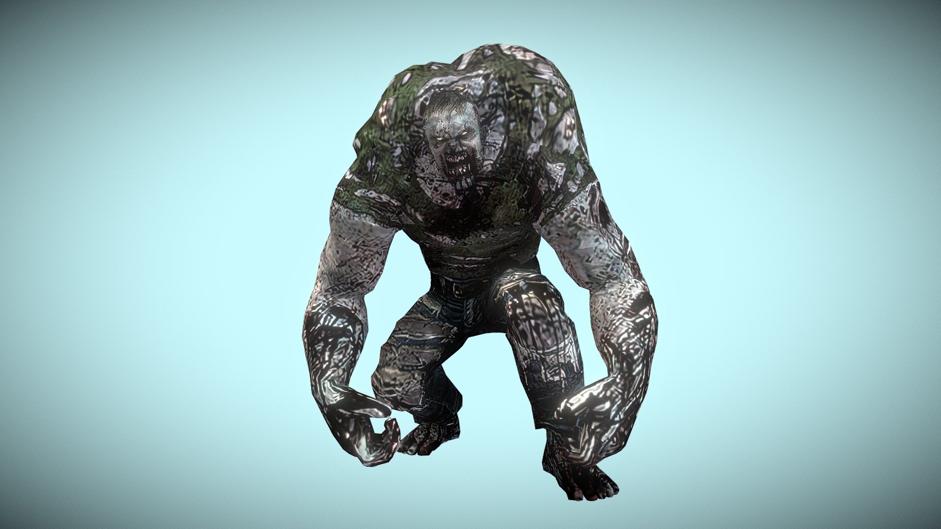 Zombies: Tank - 3D model by Mingdongman [b4ba18c] - Sketchfab