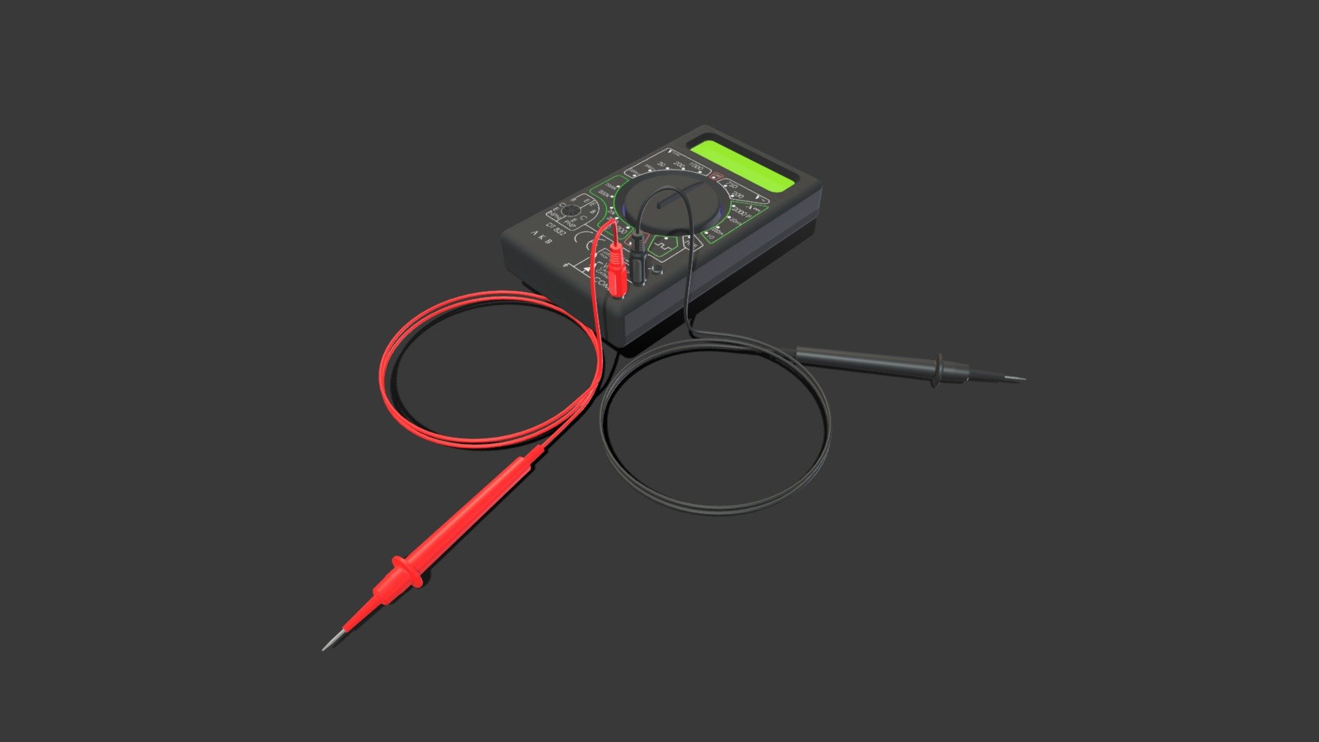 Multimeter - Buy Royalty Free 3D model by 3DDomino [b4bd320 ...