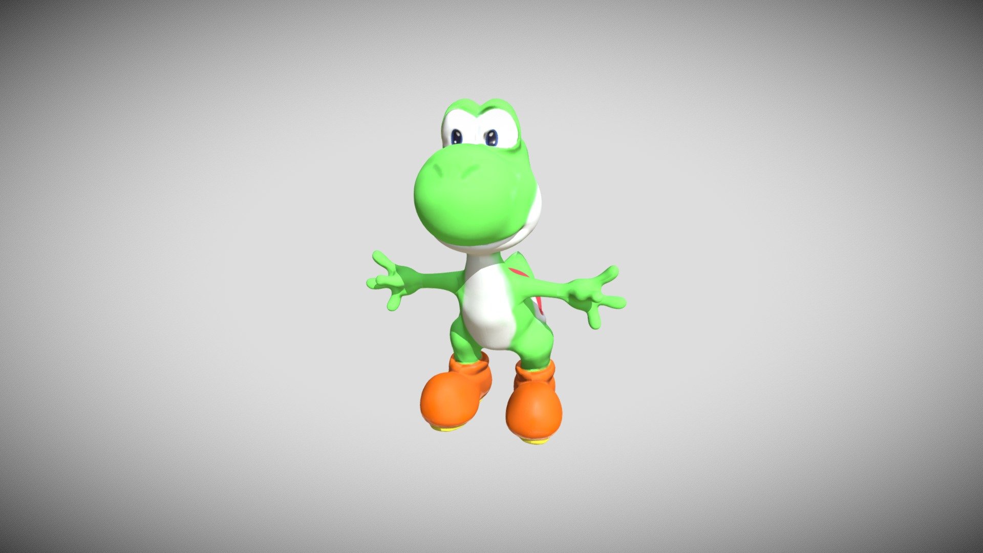 Yoshi High/Low Poly Models - Download Free 3D model by DaimonWarlord ...