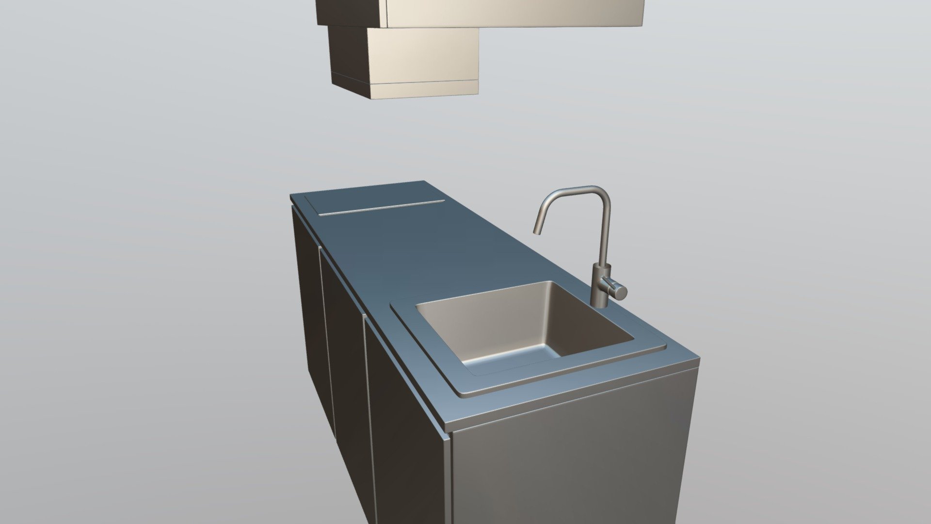 Kitchen Cabinet - 3Ds Max - 3D model by tuengominh [b4bf071] - Sketchfab