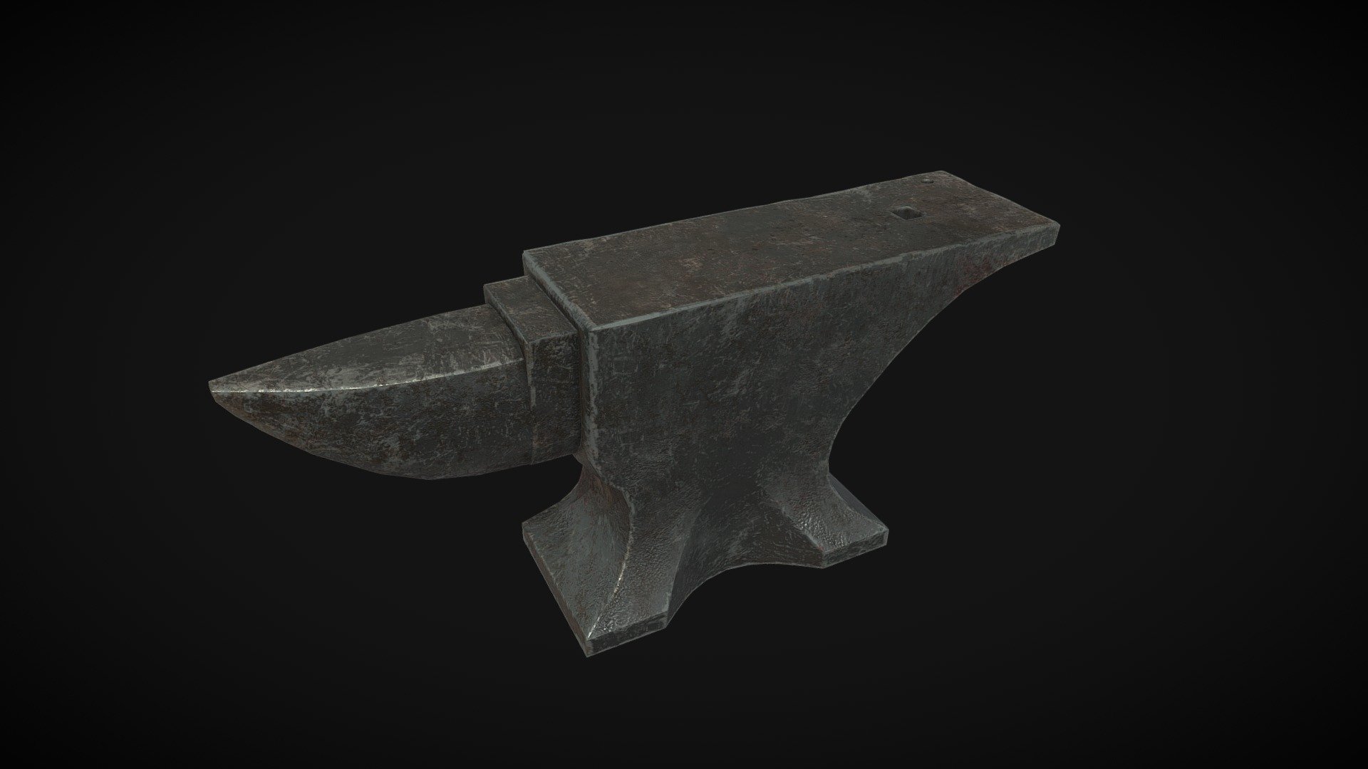 Old Anvil - 3D model by Cory Smith (@cory.smithereens) [b4bf5a7 ...
