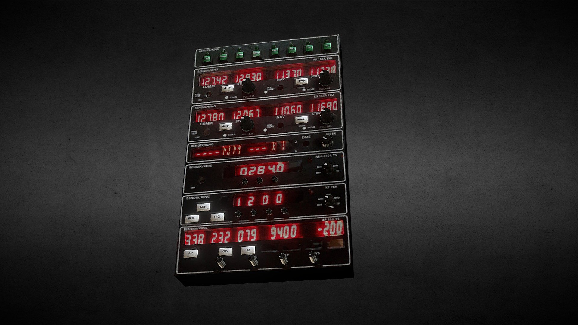 Control panel simulator - 3D model by 8bit (@8_bit) [b4c2afc] - Sketchfab