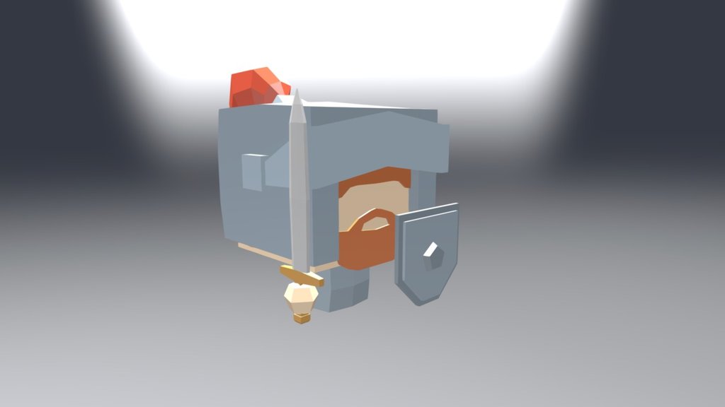 Low Poly Knight - 3D model by dinomide [b4c2fcd] - Sketchfab