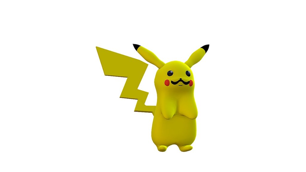 PIKACHU - Download Free 3D model by ssaamm820727 [b4c33e6] - Sketchfab