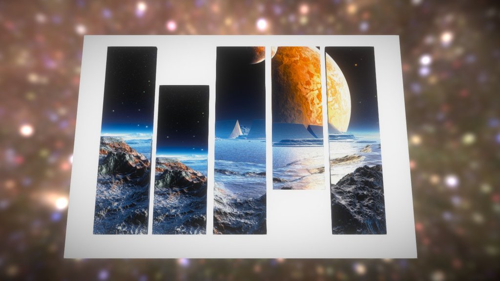 Space - 3D model by Darrel (@elena_p2008) [b4c4236] - Sketchfab