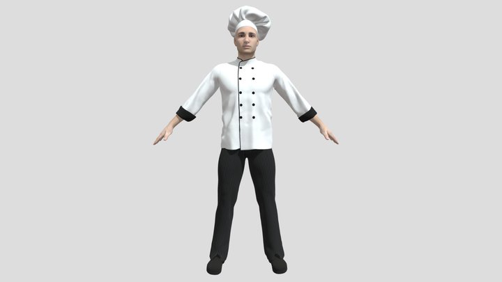 Chef 3D models - Sketchfab