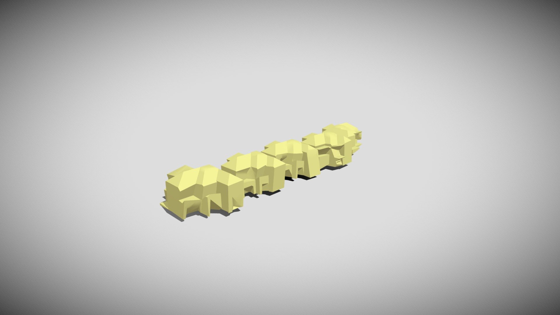 Villa polygon model - 3D model by wukongblog [b4c65ba] - Sketchfab