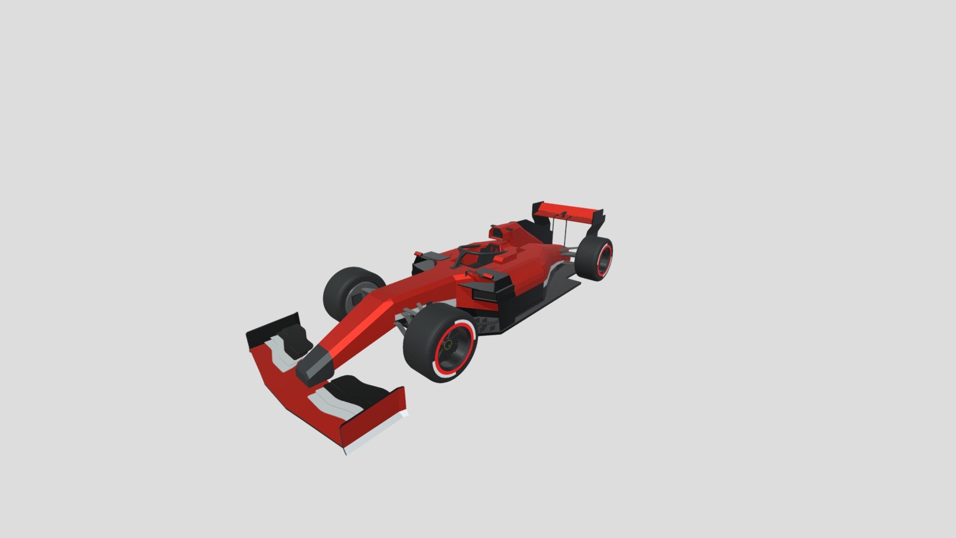 basic Lowpoly F1 Car V1 - Download Free 3D model by arthihalder ...