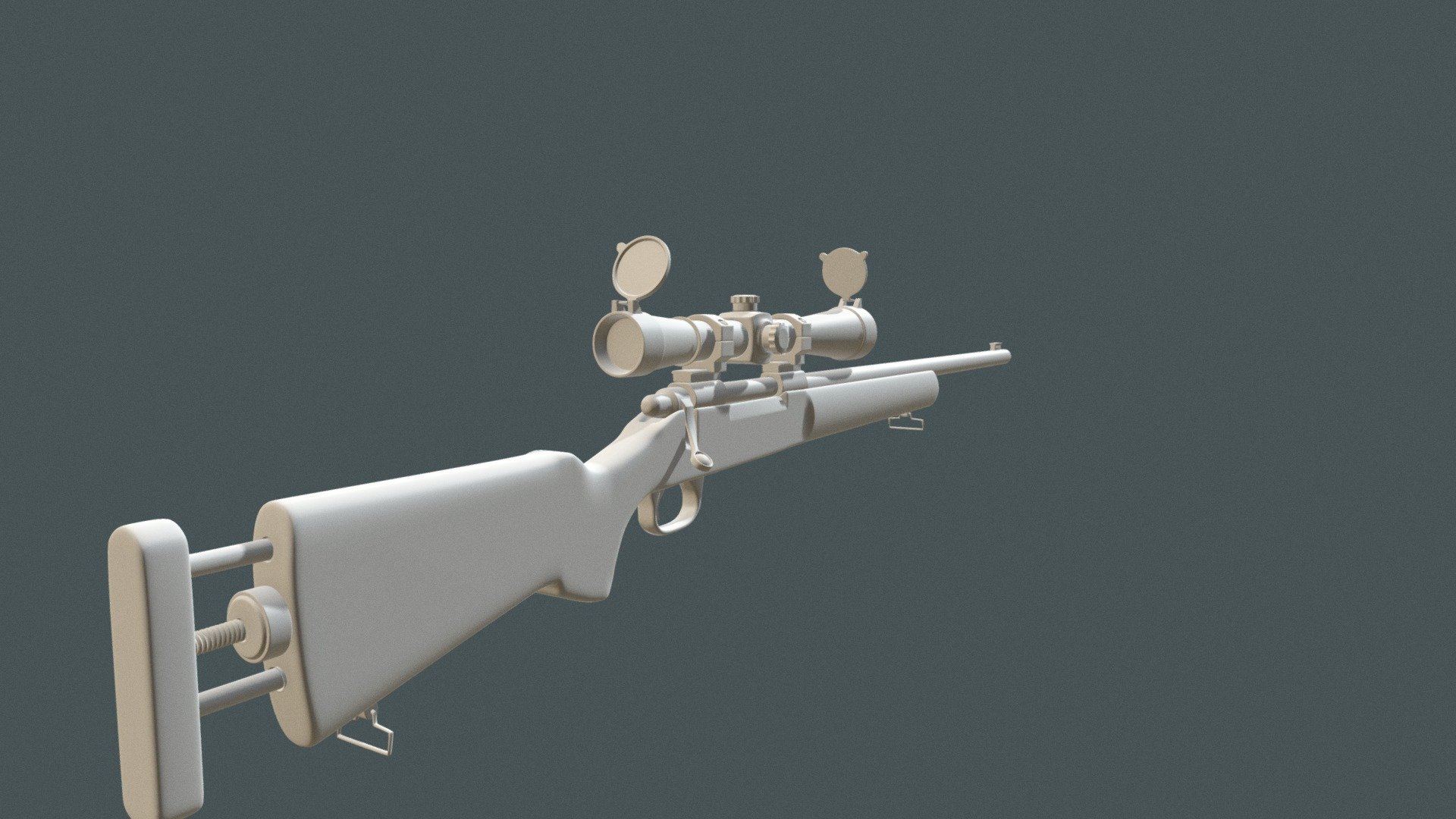 M24 Sniper Rifle High Res - 3D model by SouYang [b4c6bfc] - Sketchfab