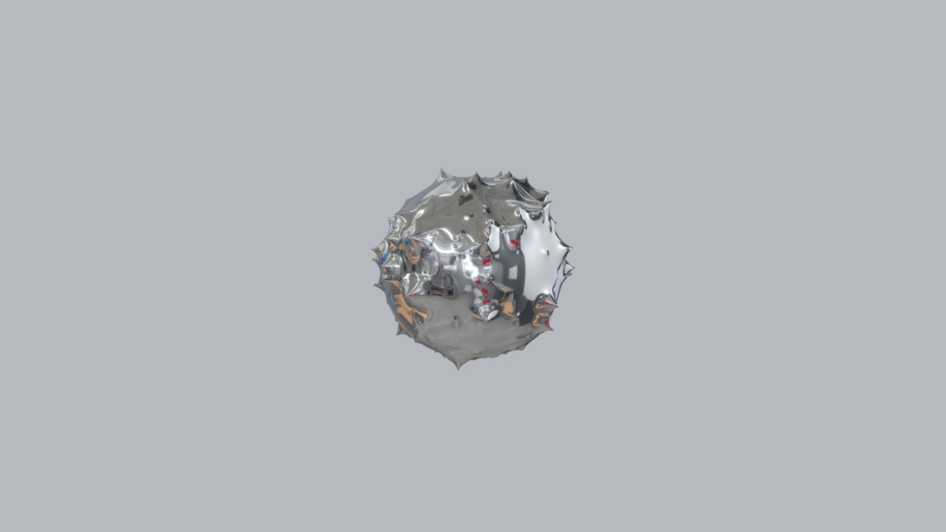 Strange_liquid_metal_object - 3D model by vetalpok [b4c6e16] - Sketchfab
