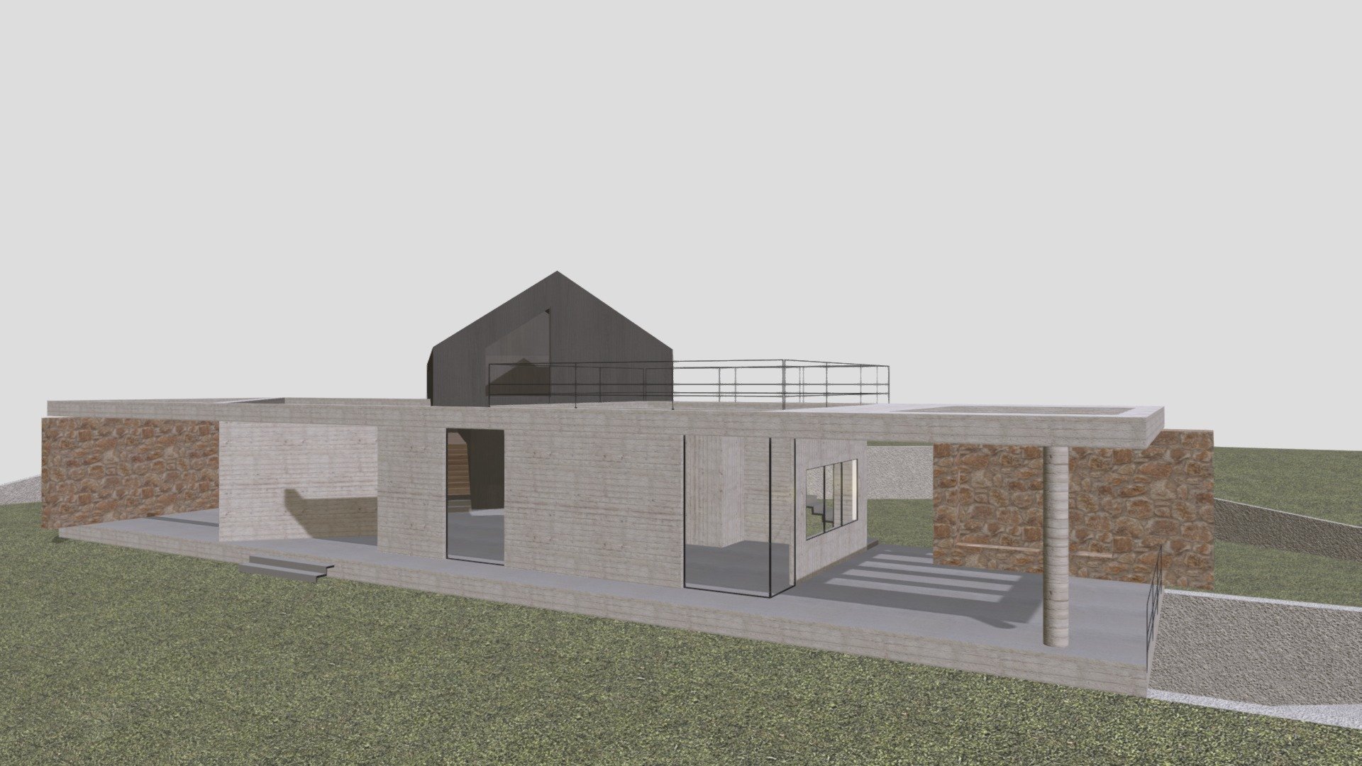 Residential Architecture - 3D model by Salamanca Arquitetos ...