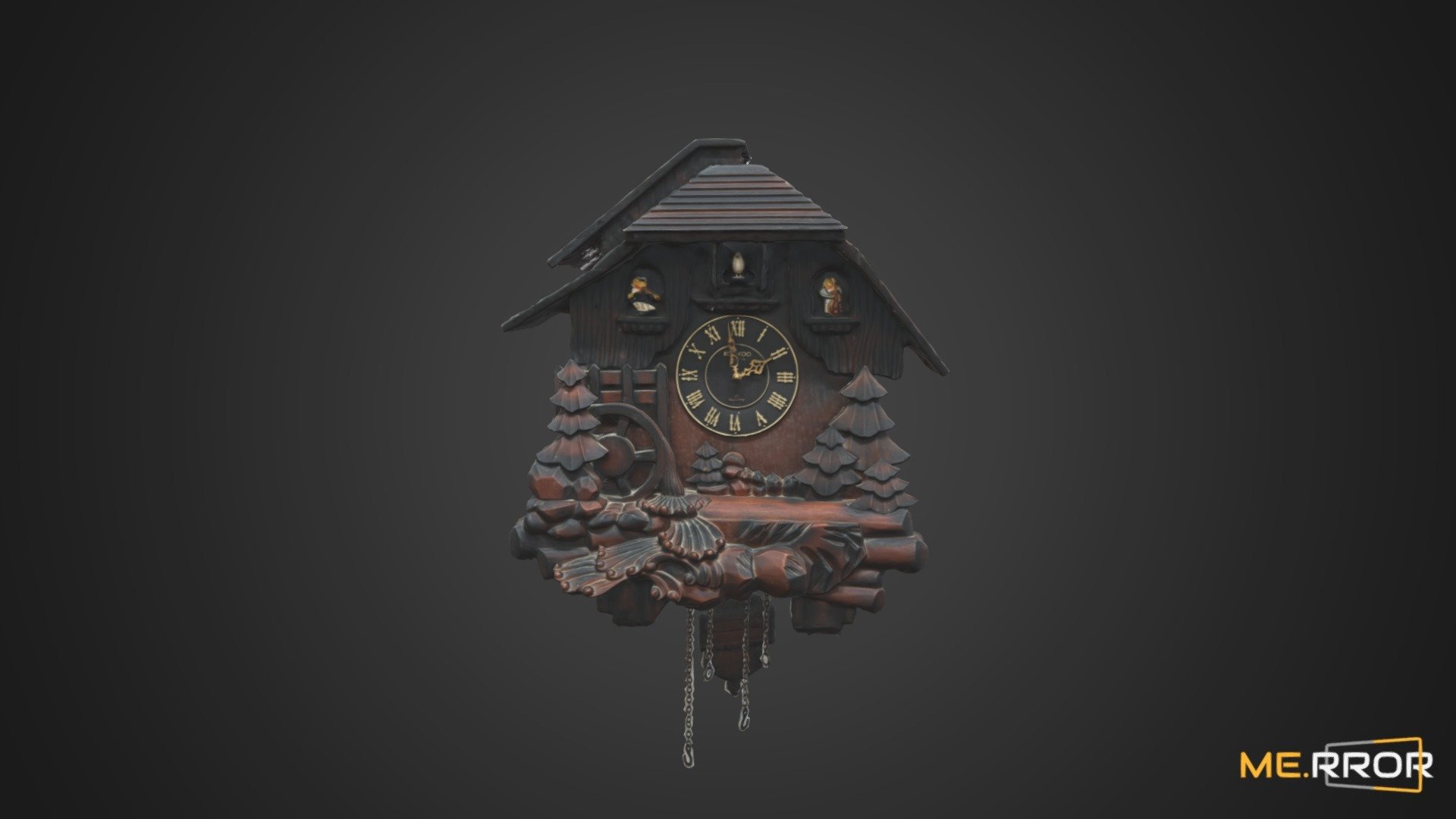 Wall Clock - Buy Royalty Free 3D model by ME.RROR Studio (@merror ...