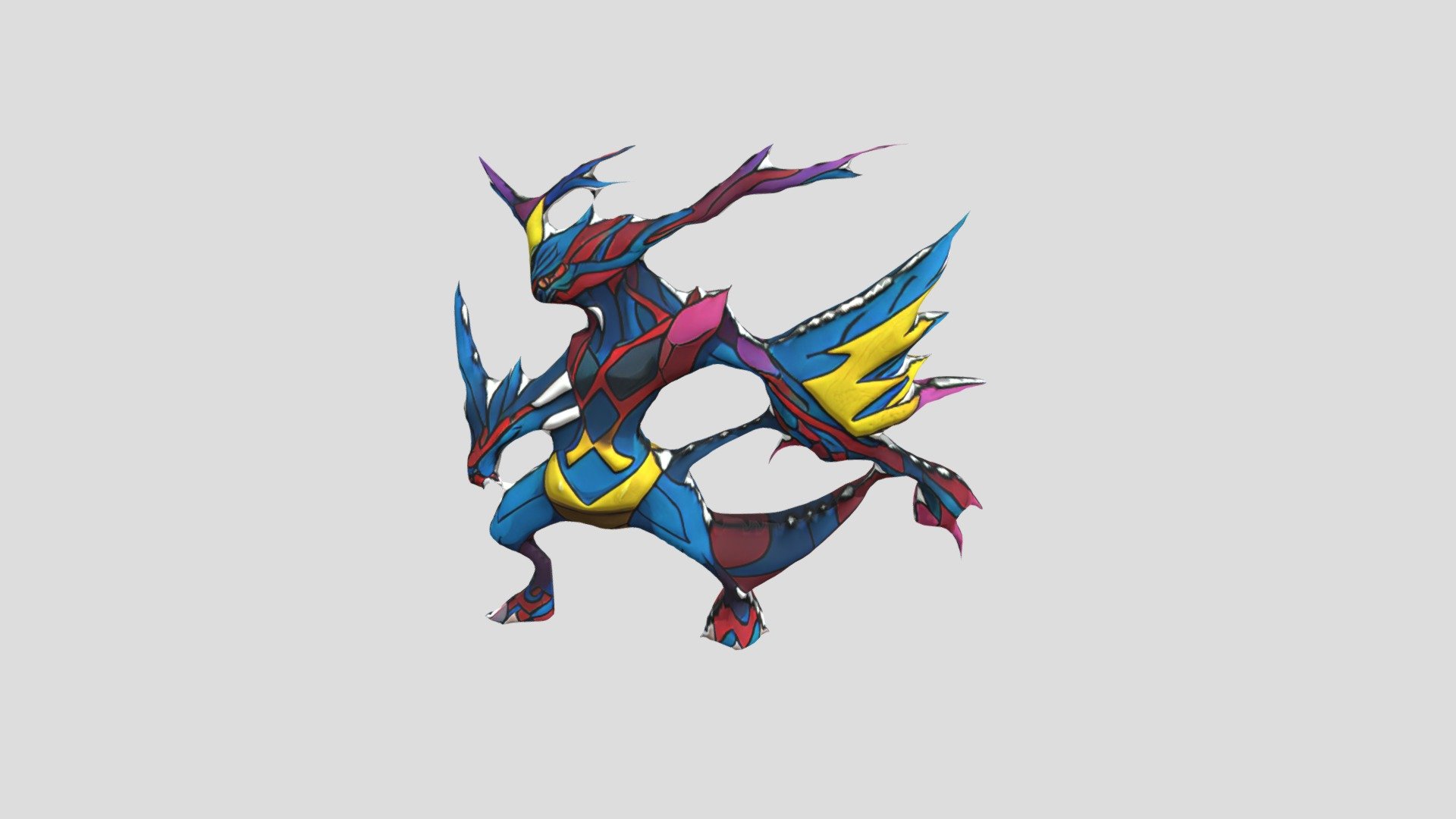 Pokemon Goal 651 - Download Free 3D model by klrxyz [b4c92f0] - Sketchfab