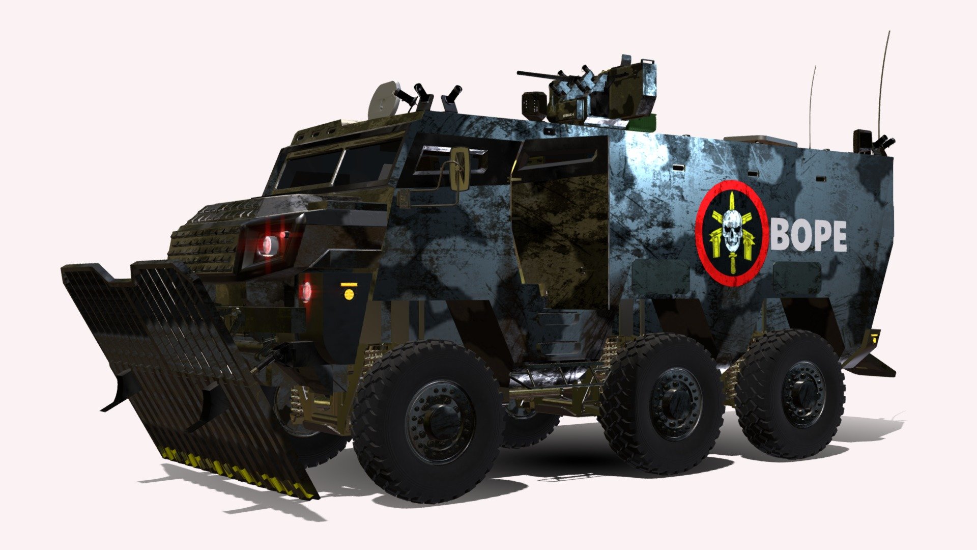 Caveirão Modernizado Bope - 3D model by LM3D (@lm9241221) [b4c96f3 ...