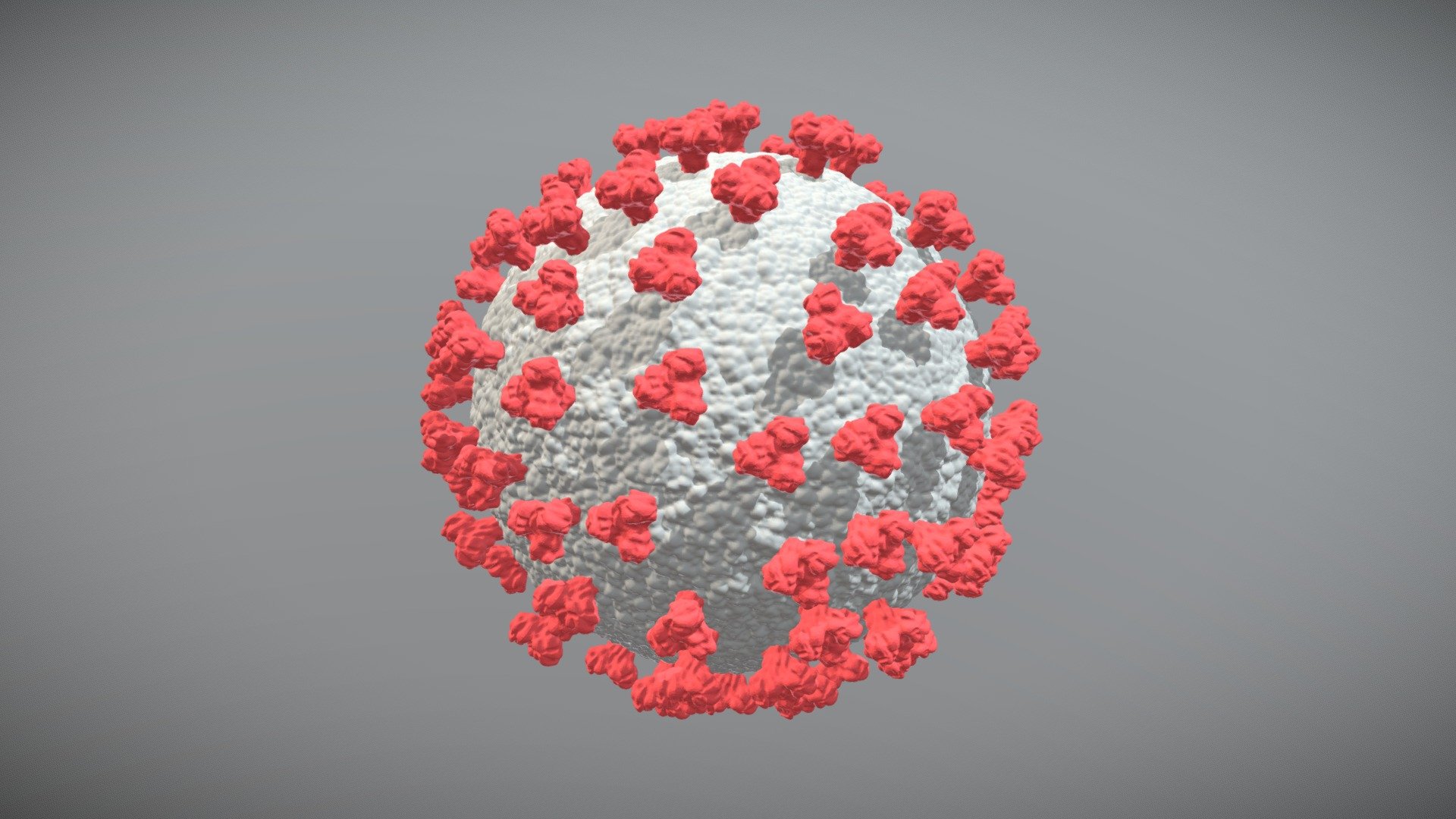 corona virus covid-19 3d print - Buy Royalty Free 3D model by 1Quad (@1 ...
