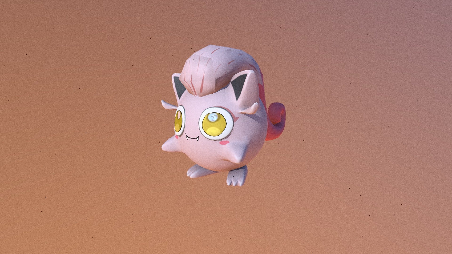 Scream Tail LowPoly - 3D model by koriori [b4ca4b7] - Sketchfab