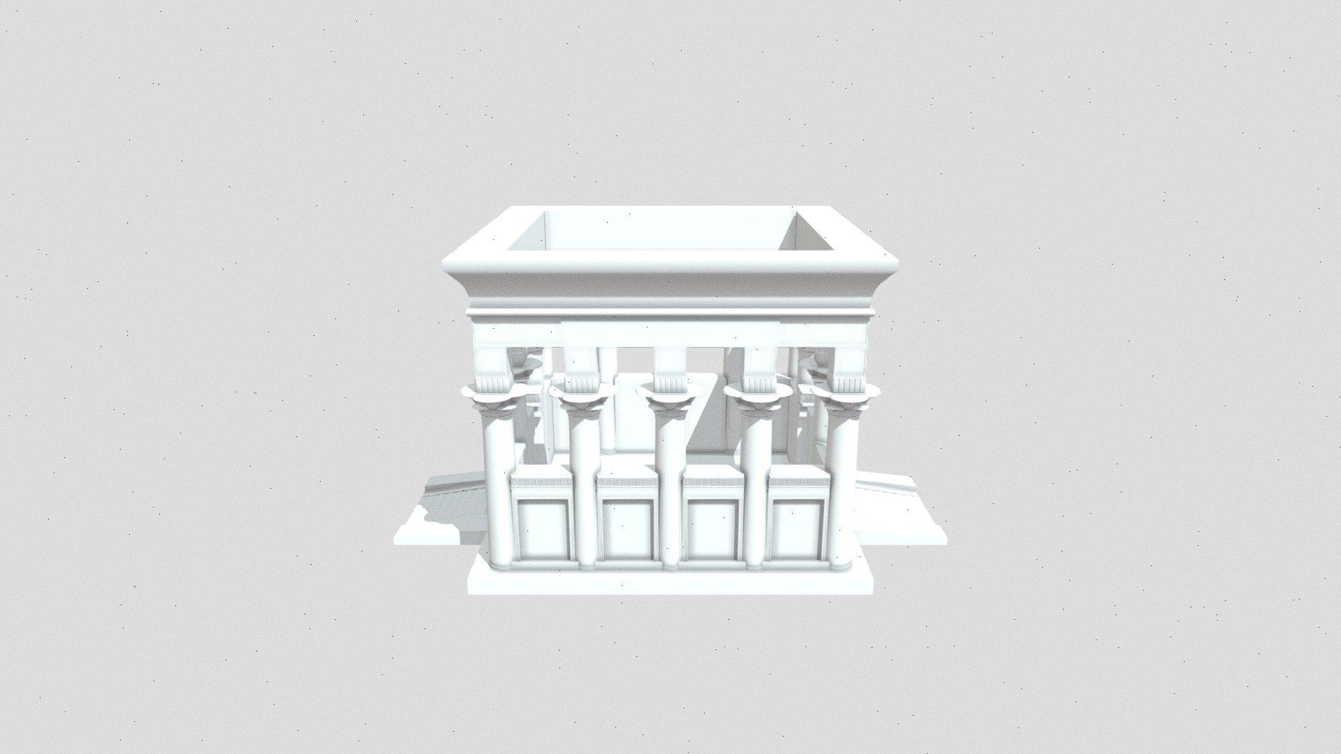 01 Temple 01 - Download Free 3D model by haohao2210 [b4cab4f] - Sketchfab