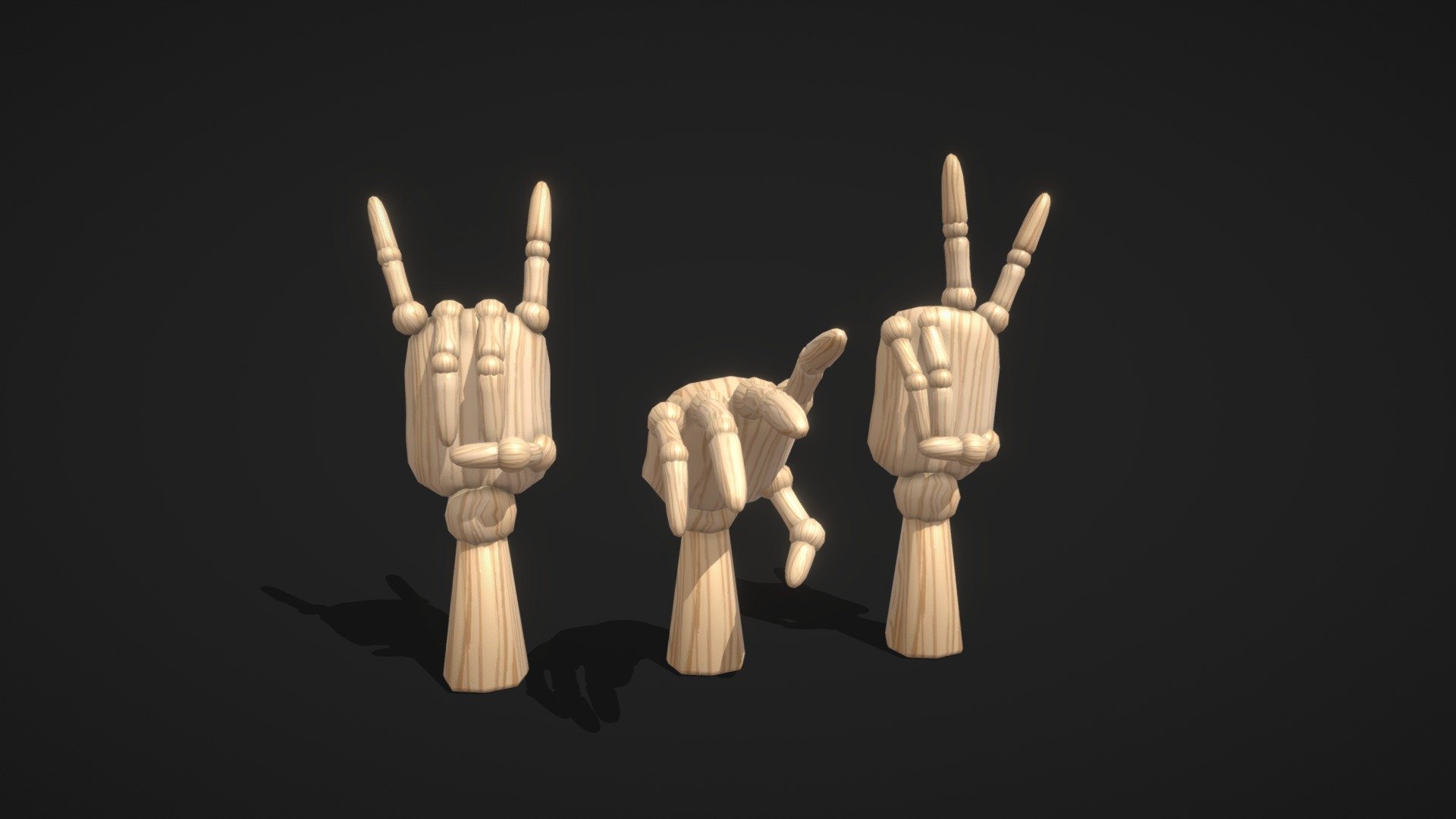 Mano Posable - 3D model by Constanza_Valenzuela (@ConstanzaValenzuela ...