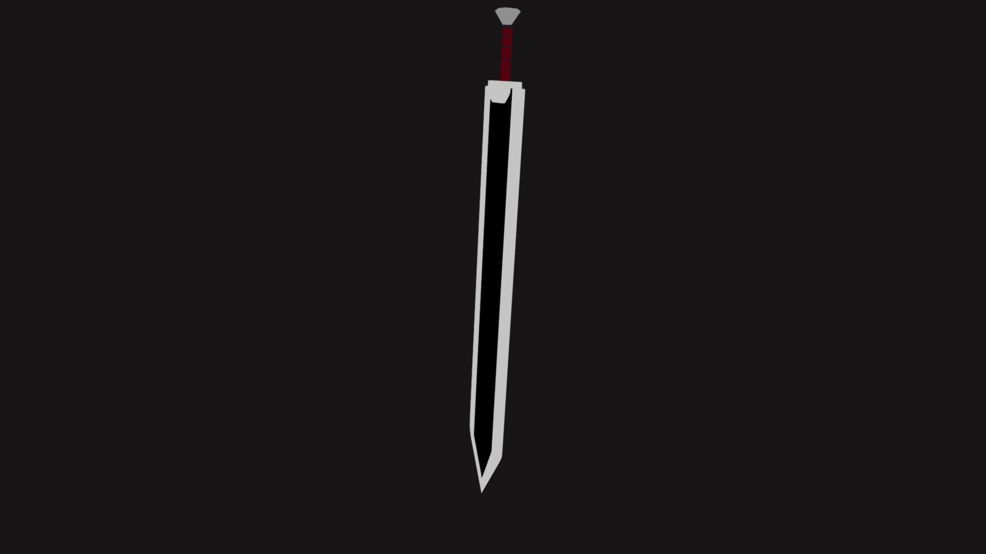 Guts Sword Low Poly - Download Free 3D model by Artifacts Hub 3d ...