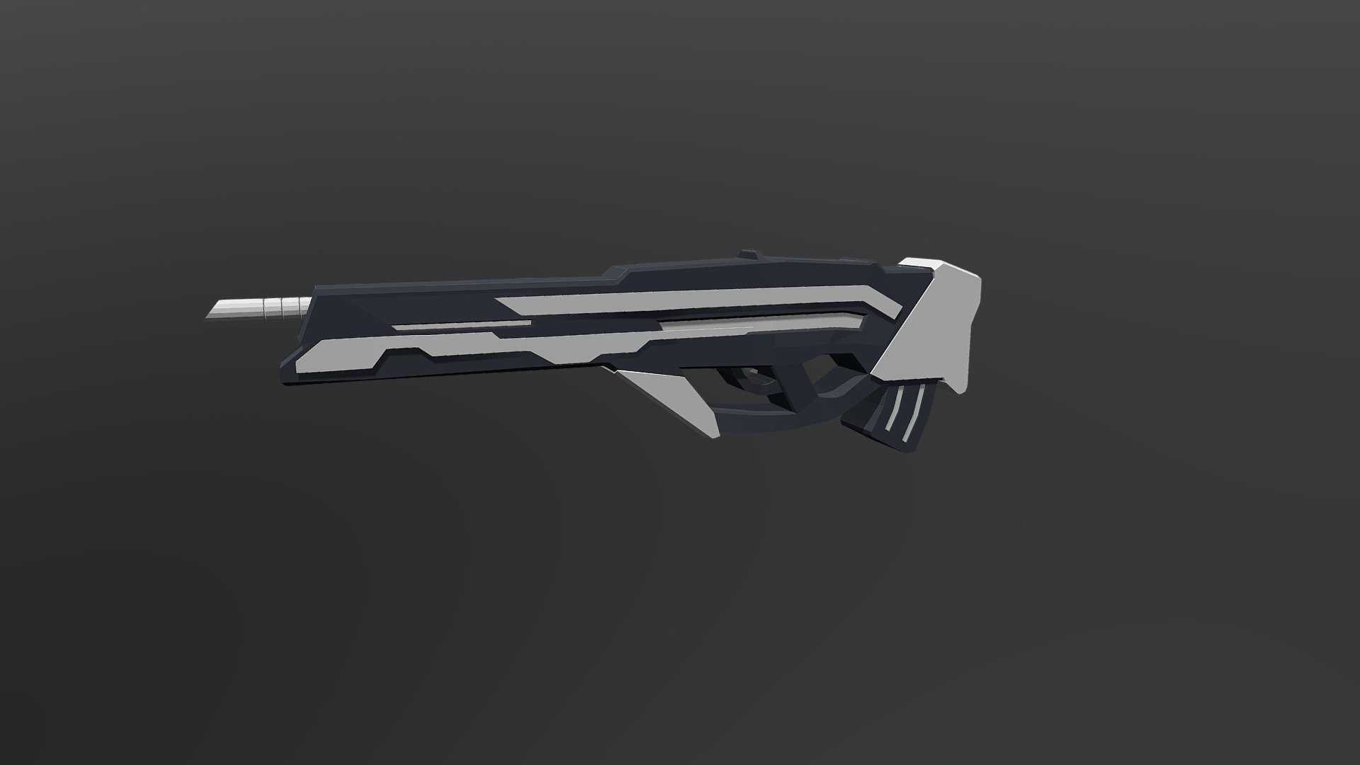 Low Poly Gun Model - 3D model by decstar77 [b4cb467] - Sketchfab