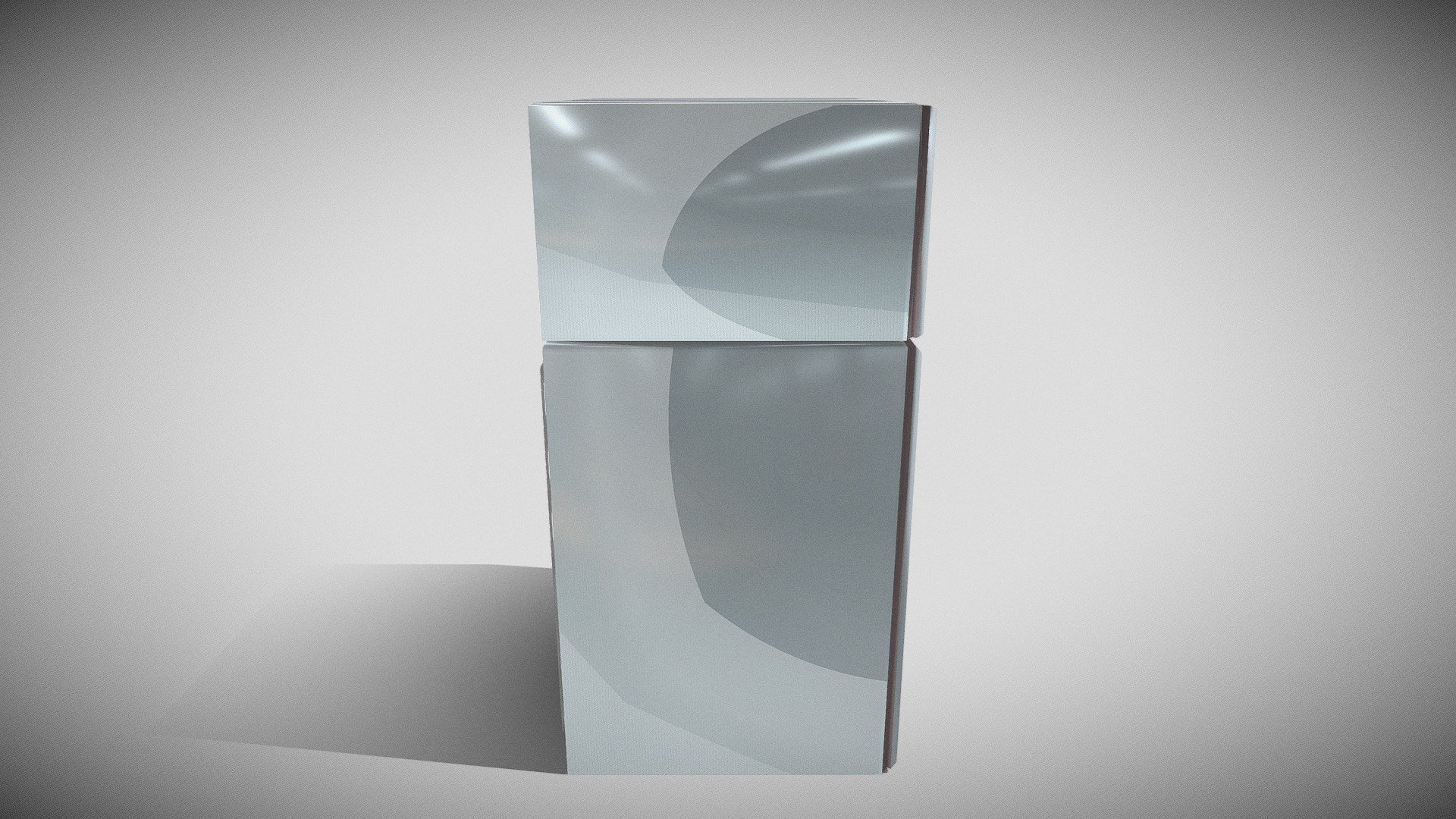 Double Door Fridge - Download Free 3D model by James Bogucheski ...