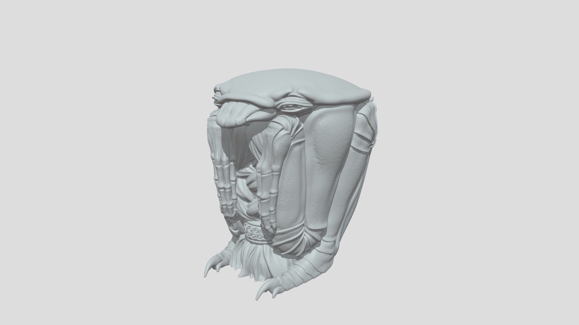 Sitting Dwarf_ Clean - Download Free 3D model by Monstergarden [b4cdd8c ...