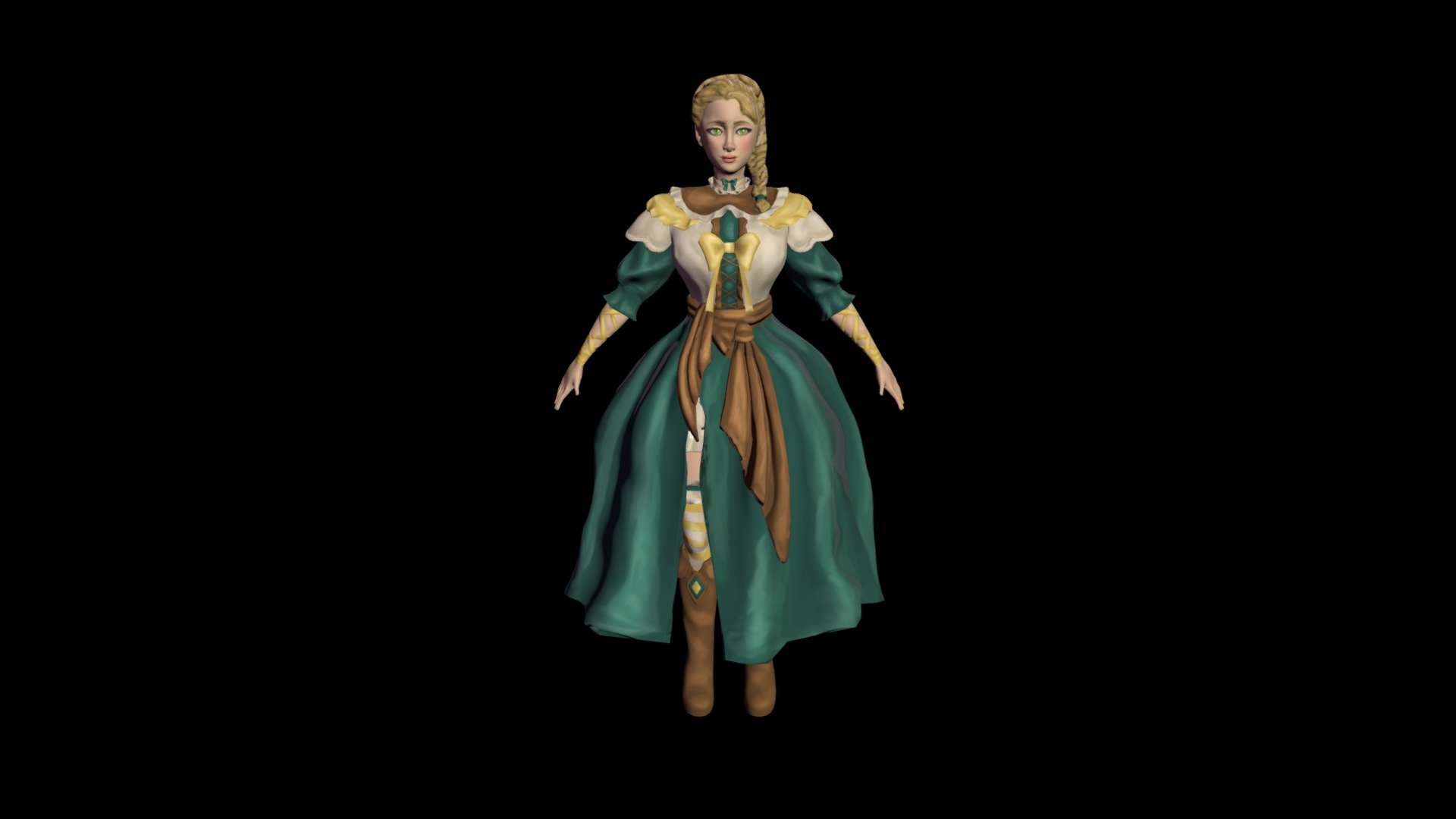 Alice Model - 3D model by Harli (@Harli257) [b4ce075] - Sketchfab