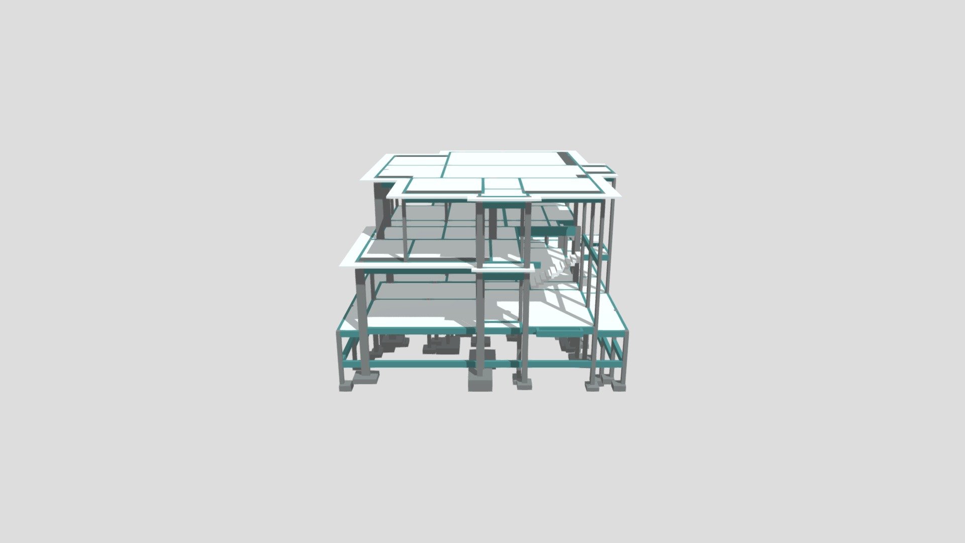 RESIDENCIA LEANDRO BERNARDES - 3D model by engpablopolsaraiva [b4ce94e ...