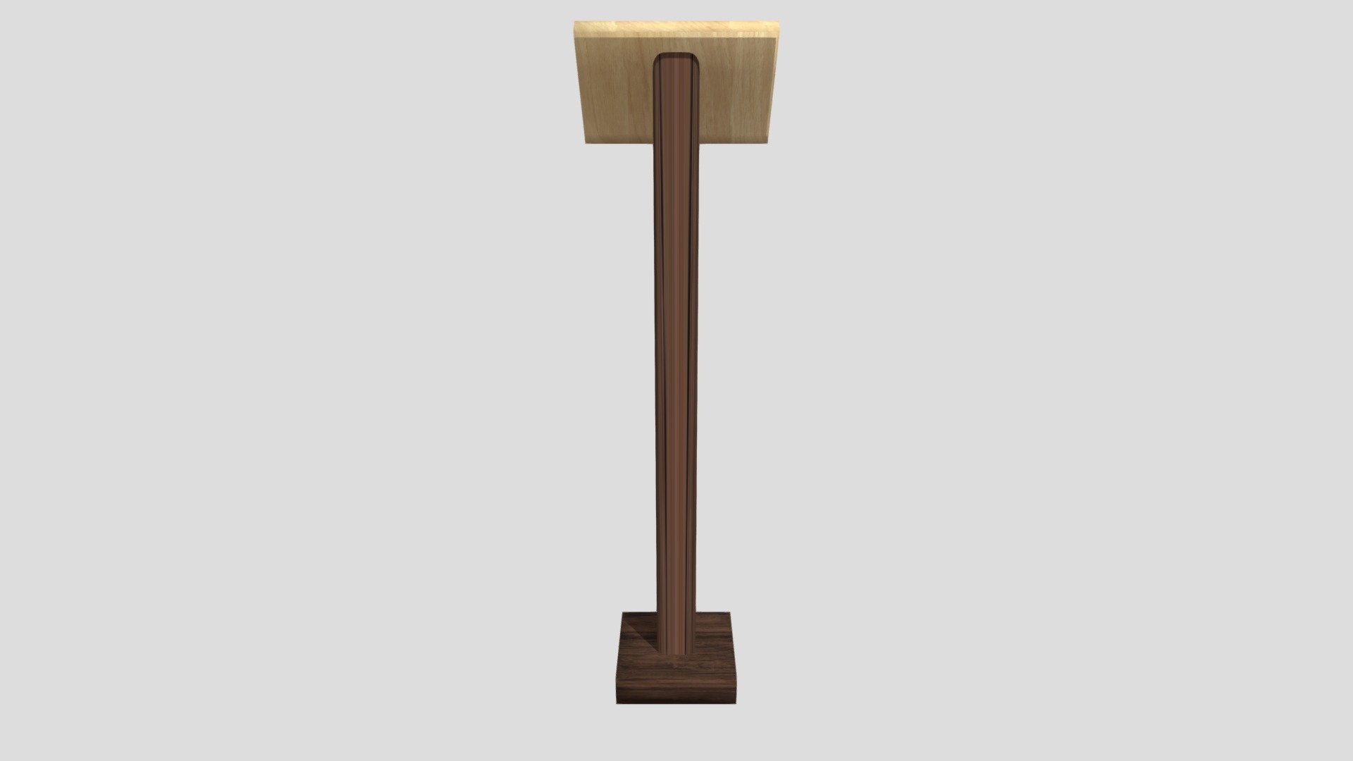 Lectern 02 - Download Free 3D model by bpret0 [b4d284d] - Sketchfab
