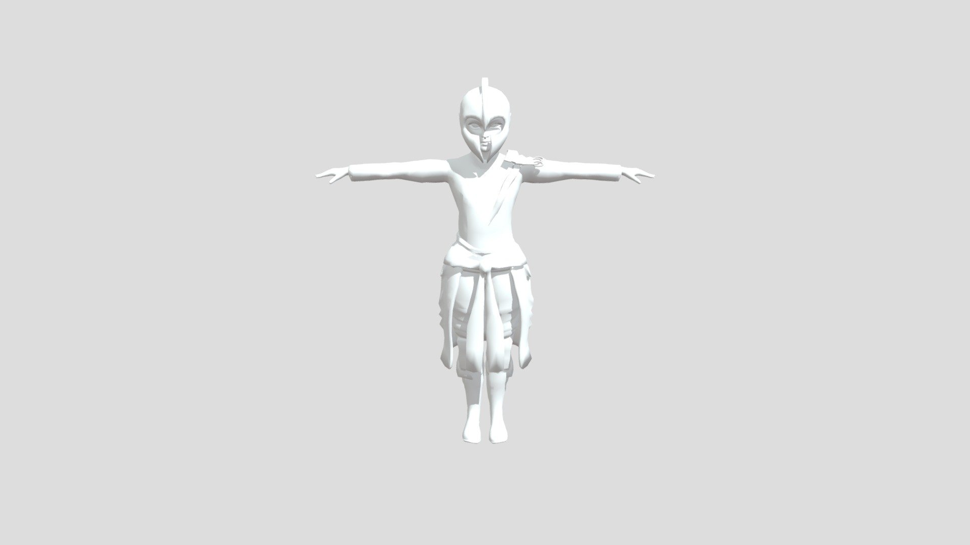 Elf Fighter - 3D model by akp45622 [b4d377f] - Sketchfab