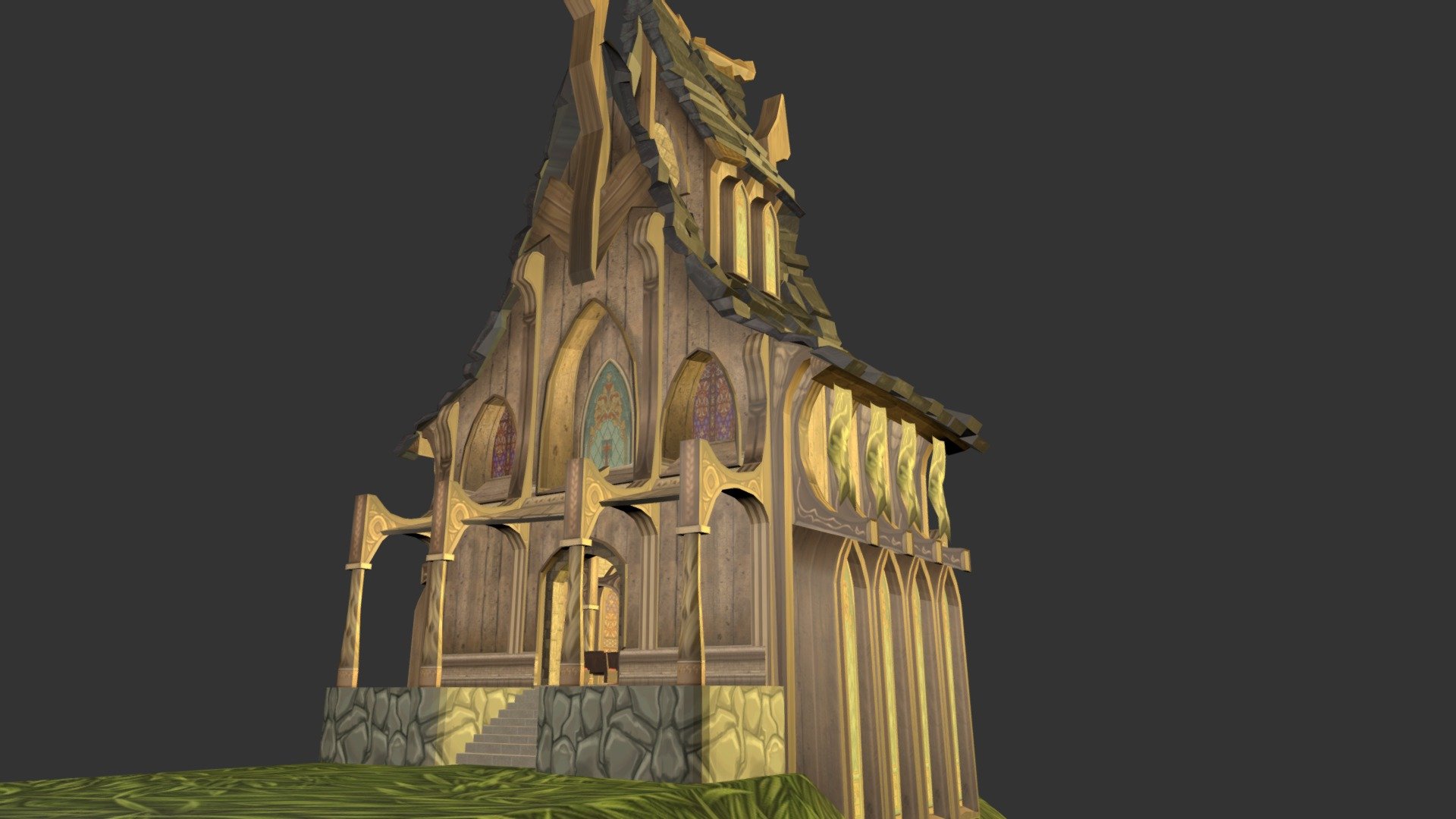 CHURCH - 3D model by hoitbread (@hoitbrade) [b4d44d2] - Sketchfab